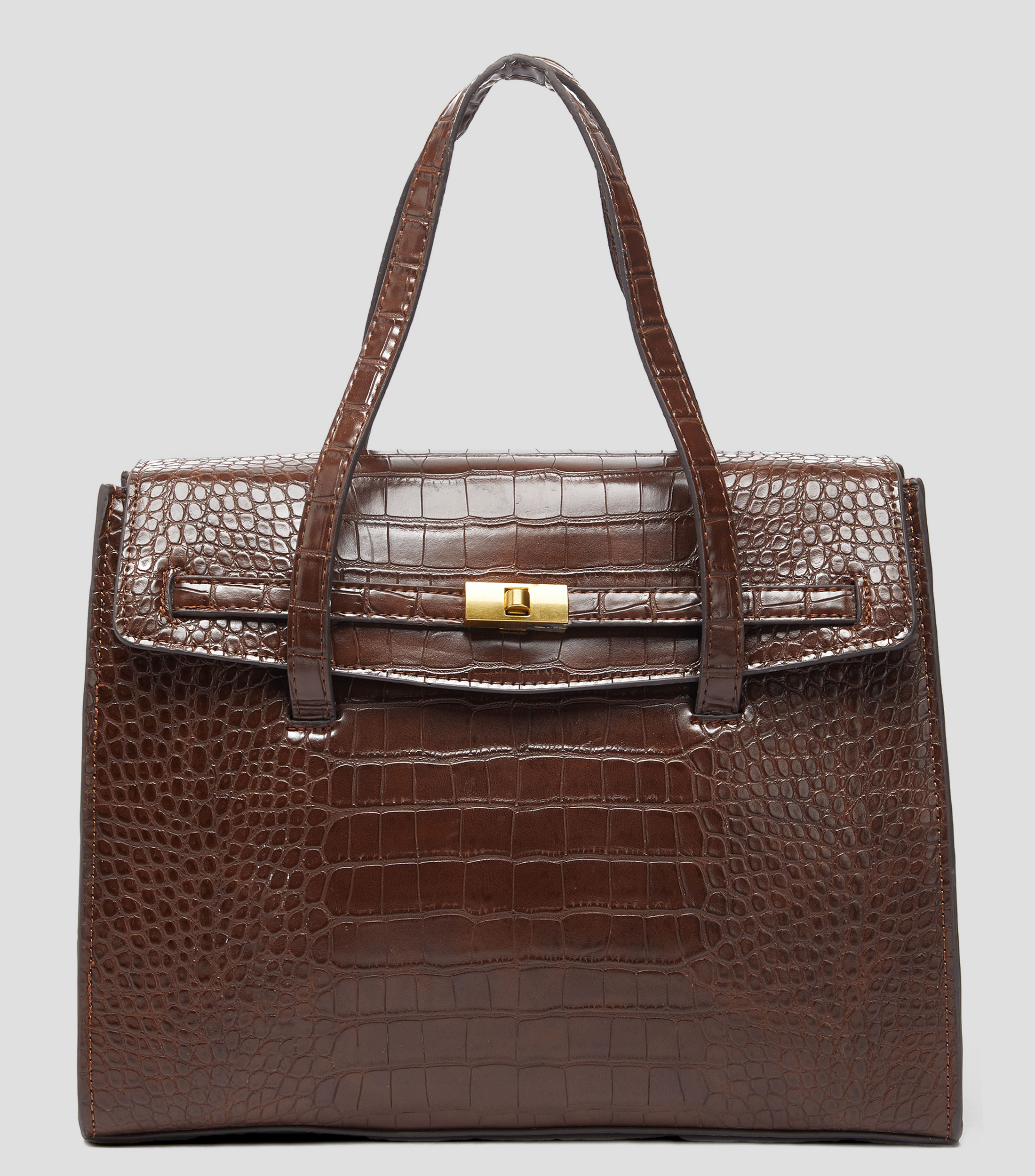 Mango | Bolsa Tote café animalskin Mujer | El Palacio de Hierro