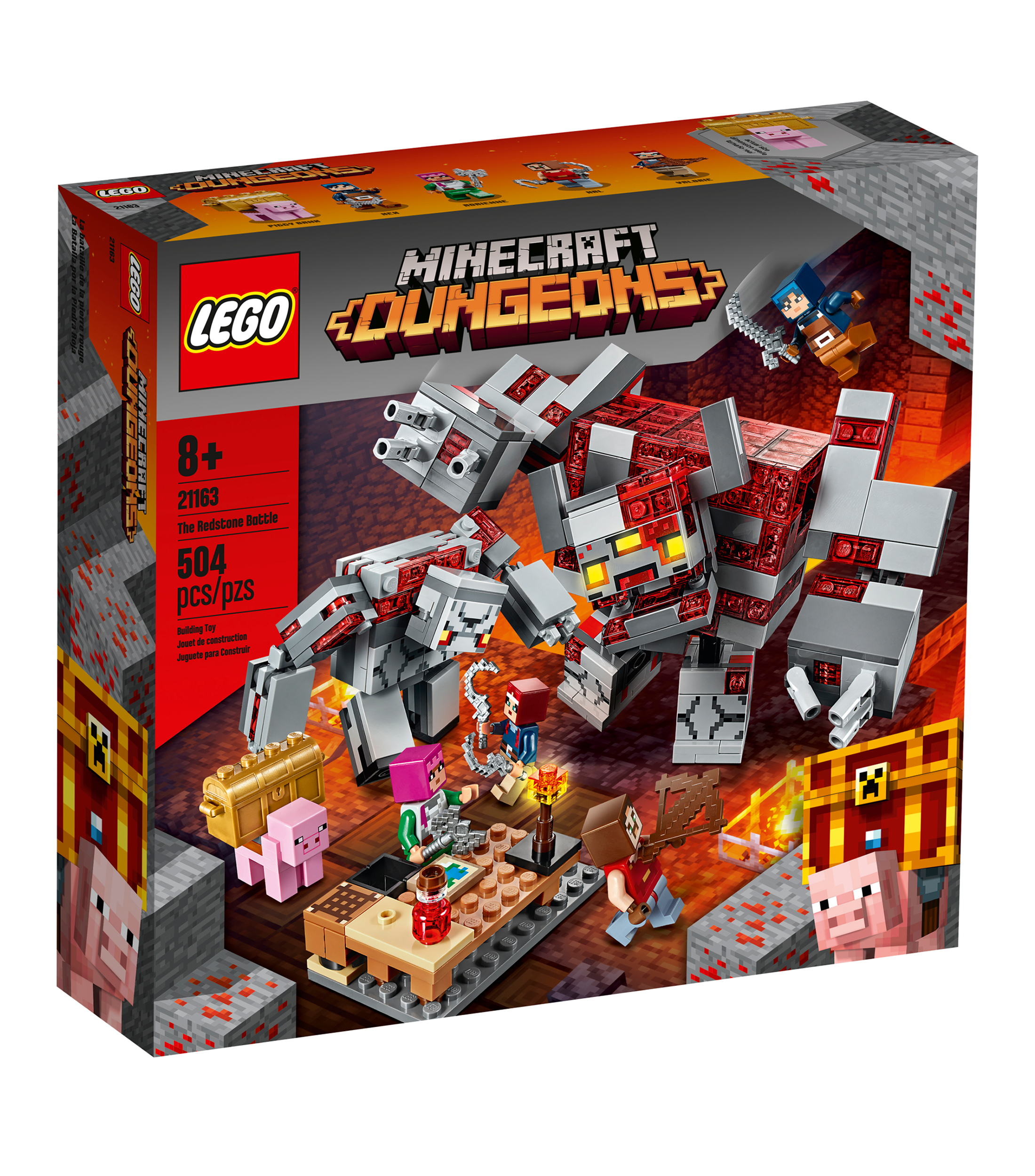 Lego Lego Minecraft Dungeons, La Batalla por la Piedra - El Palacio de ...