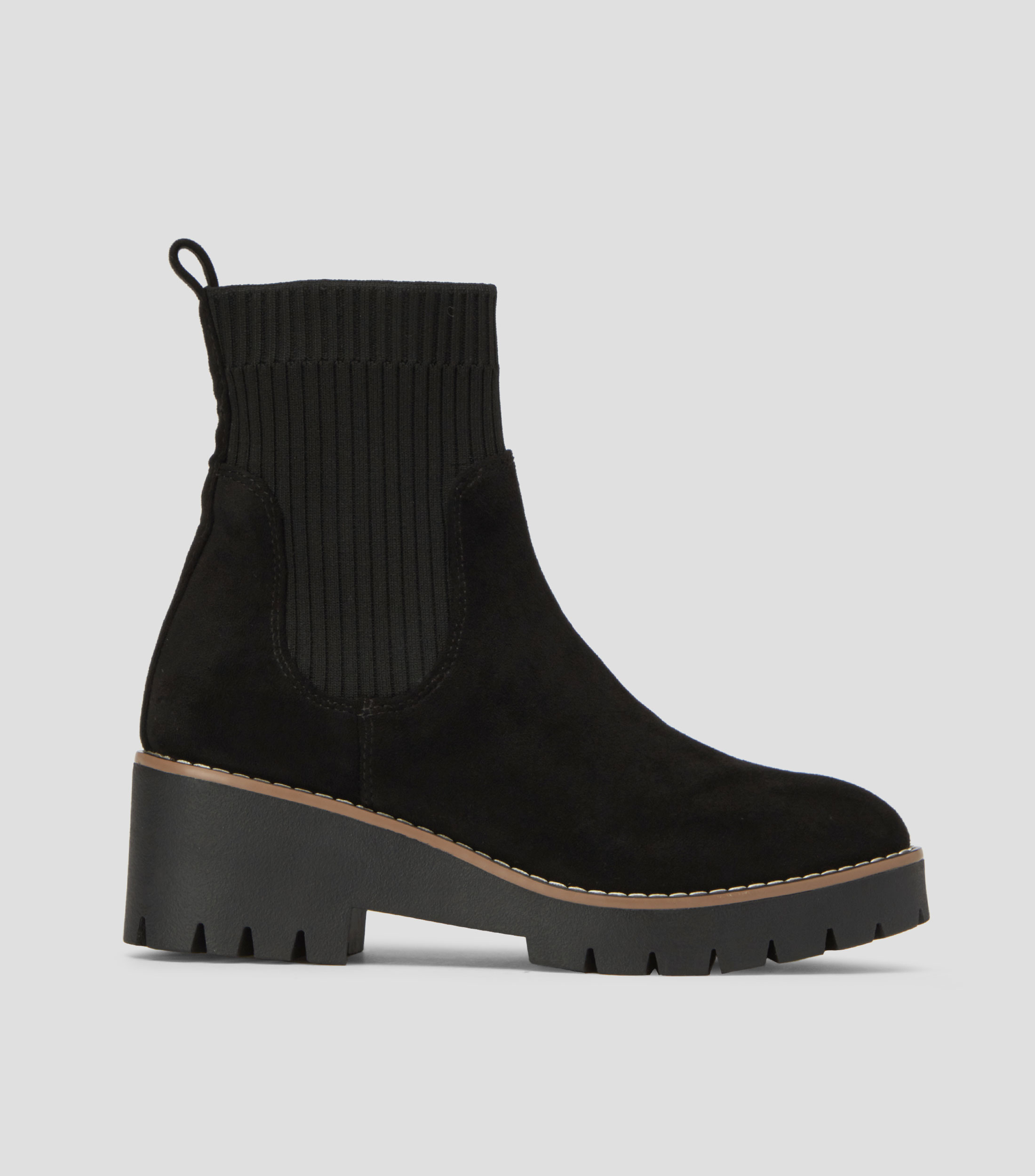 Anne Klein: Botines de Tacón Bajo de Media Luna Mujer | El Palacio de ...