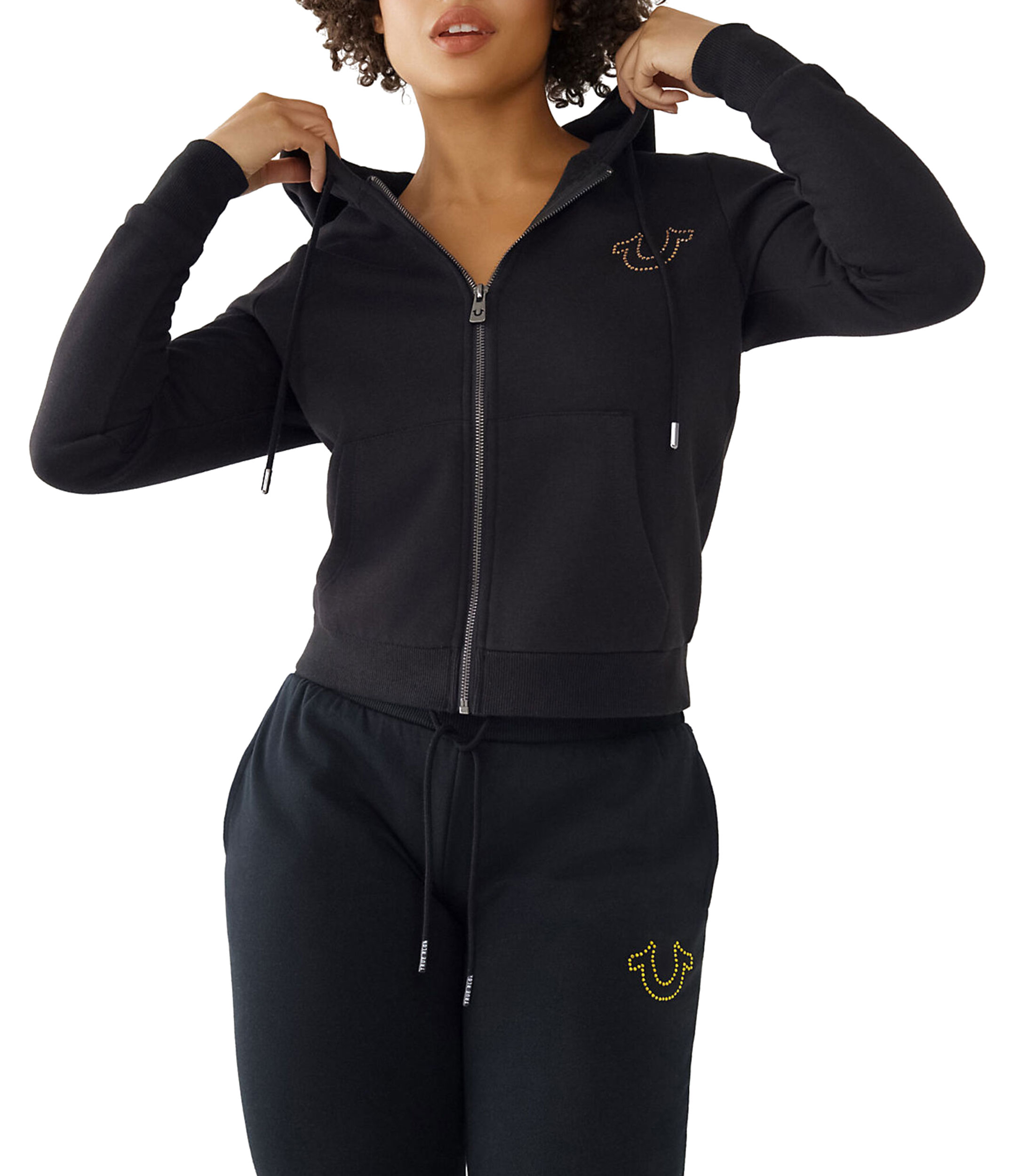 True Religion Sudadera con cierre y capucha Mujer - El Palacio de Hierro