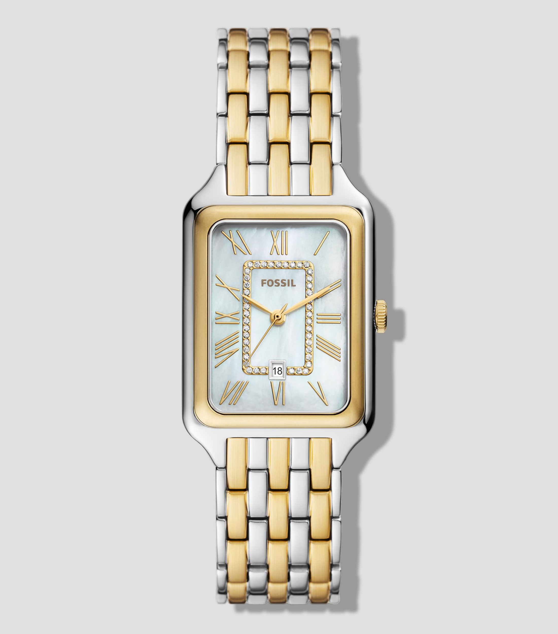 Fossil Reloj para Mujer Raquel Casual Dorado, Plateado - El Palacio de ...