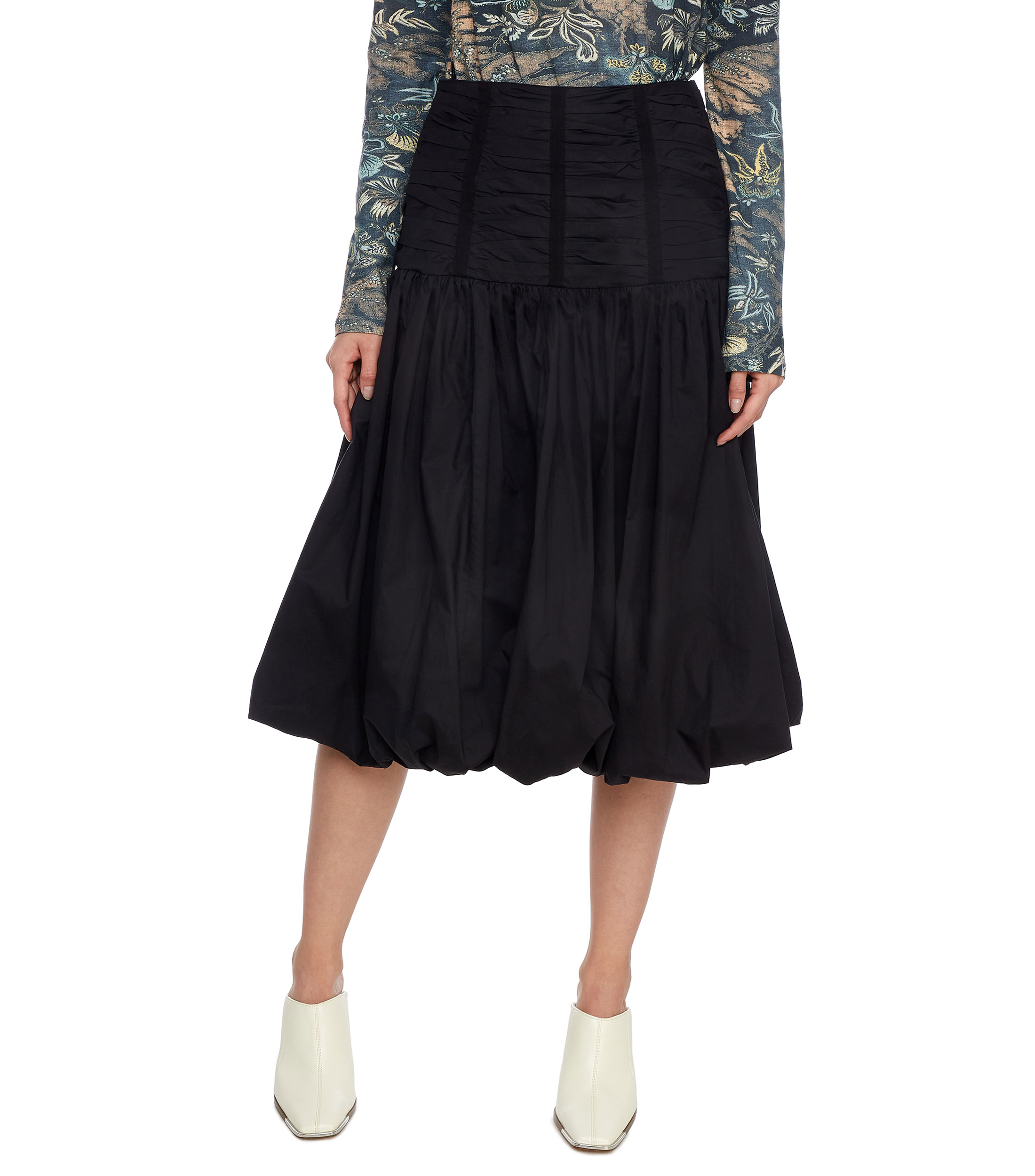 Ulla Johnson Falda midi con plisados de corte recto Mujer - El Palacio ...