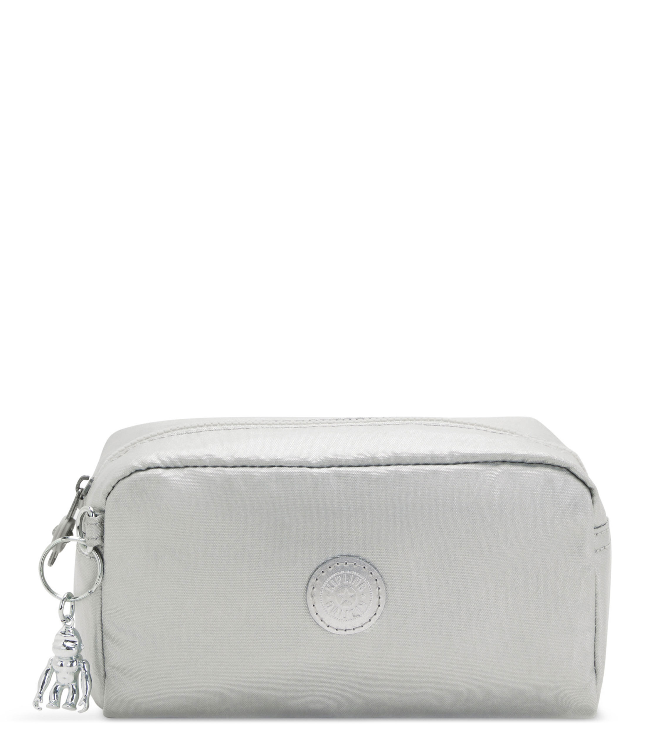 Kipling: Cosmetiquera plata Gleam Bright Mujer | El Palacio de Hierro