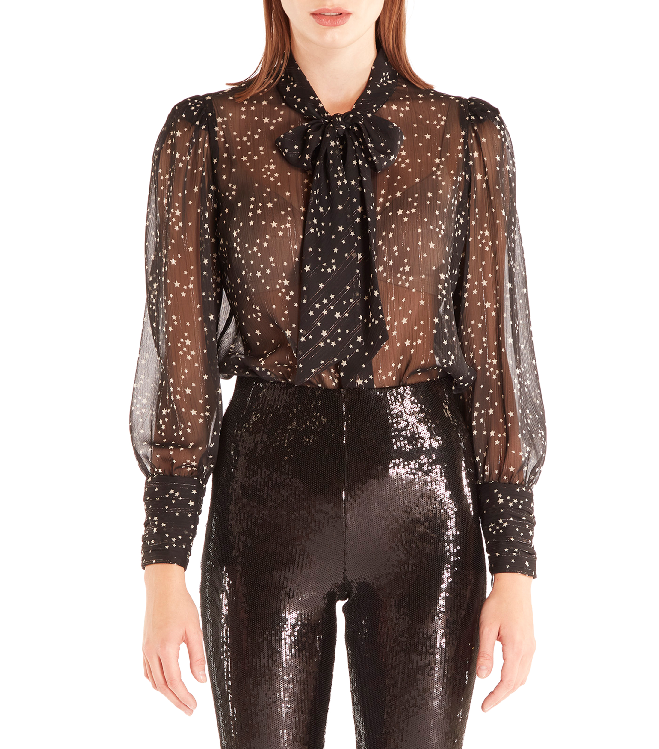 Julio Blusa Con Estrellas De Manga Larga Mujer El Palacio De Hierro