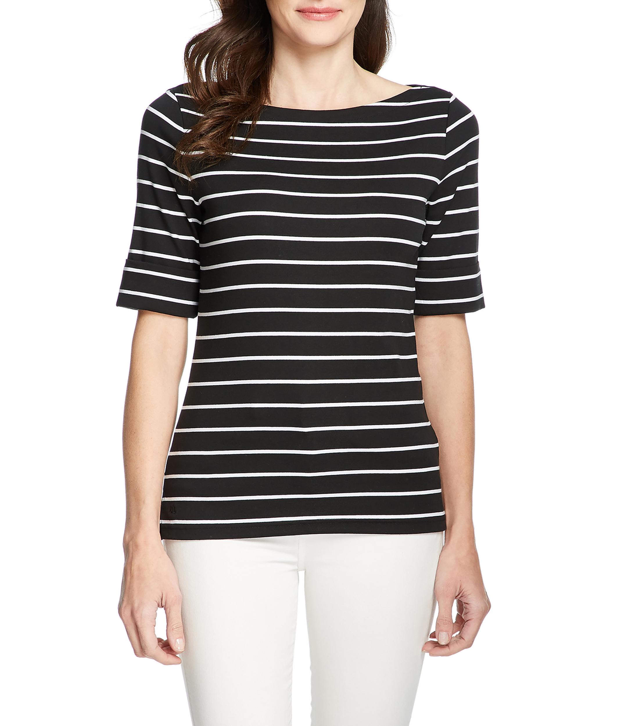 Lauren Ralph Lauren Playera de líneas Mujer - El Palacio de Hierro