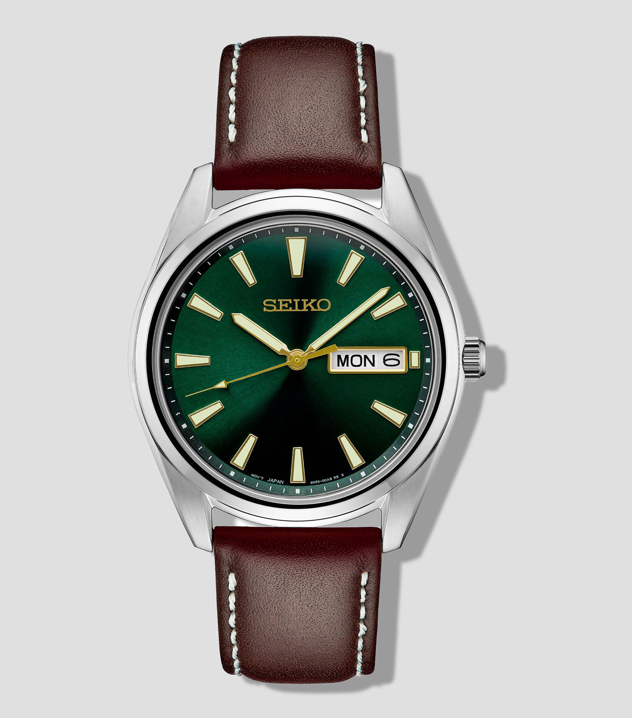 Seiko: Reloj para Hombre Essentials Casual, Plateado | El Palacio de Hierro