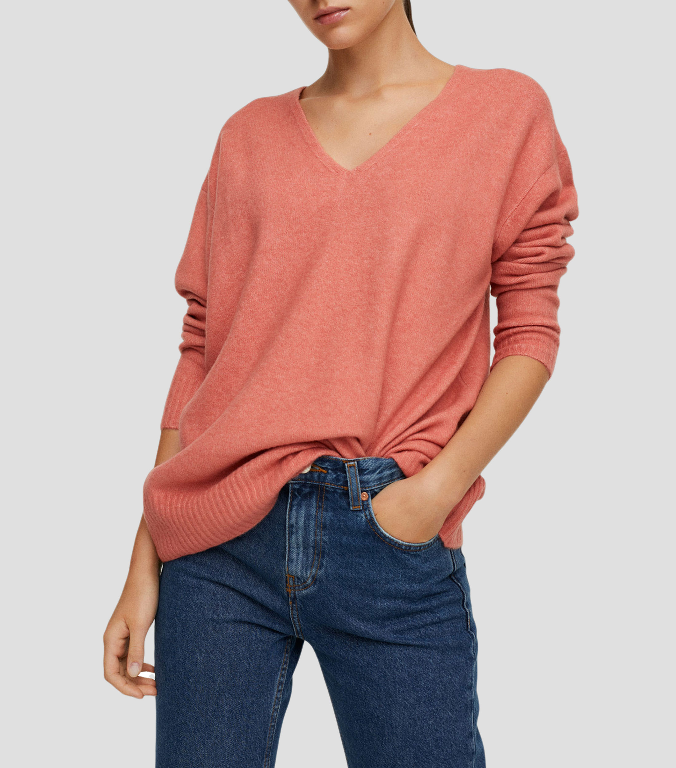 Mango Suéter Cuello "V" Mujer - El Palacio de Hierro