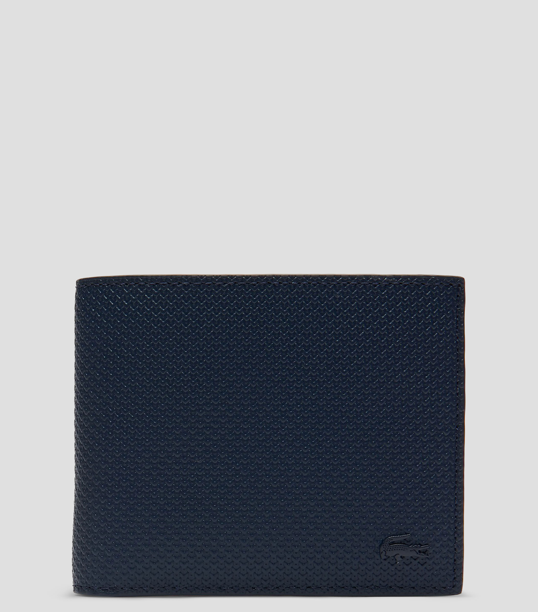 Lacoste Cartera bifold en piel granulada Hombre |El Palacio de Hierro