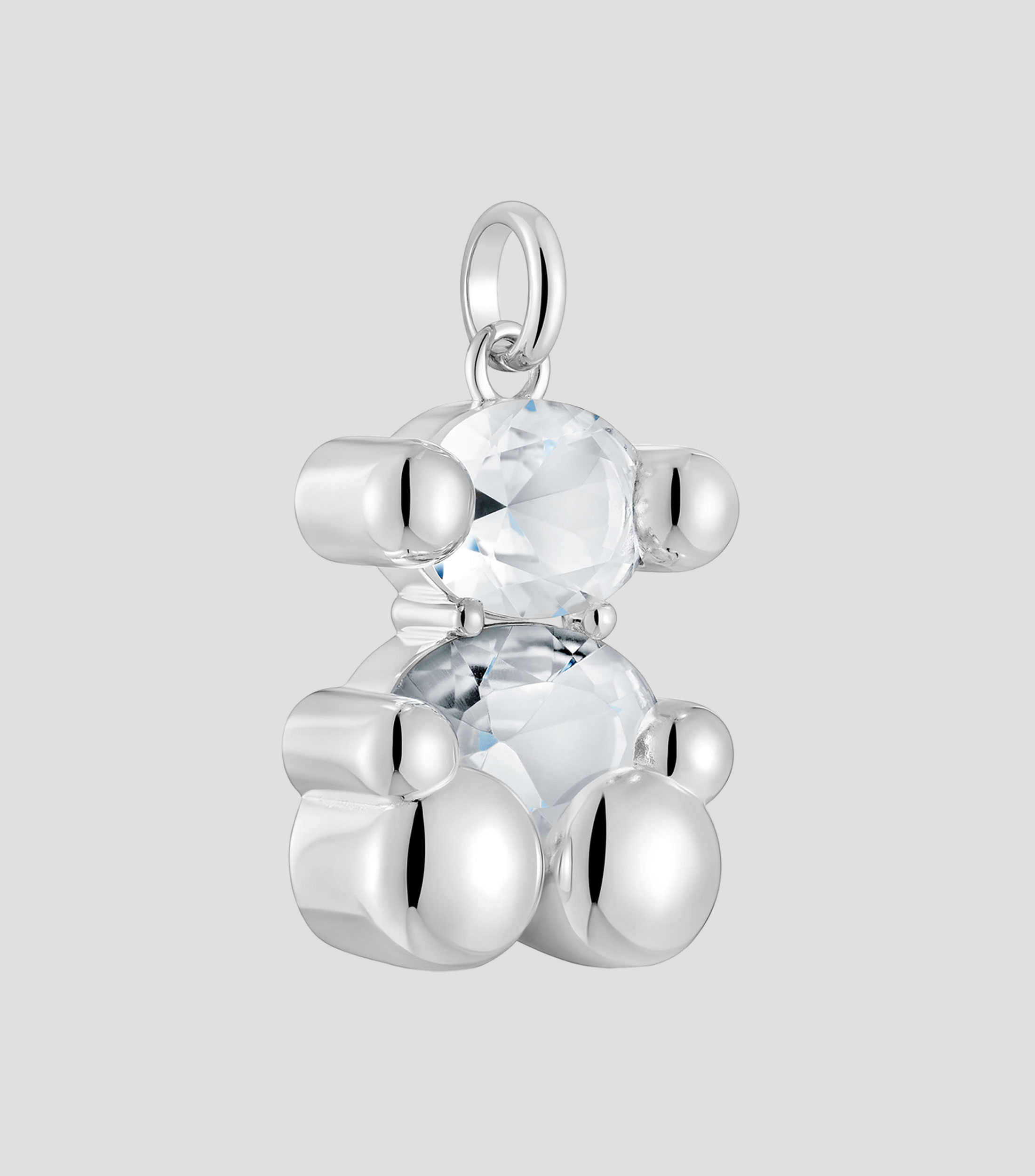 TOUS_4731_Tous Dije en Plata Color Bear Cuarzo cristal Mujer |El ...