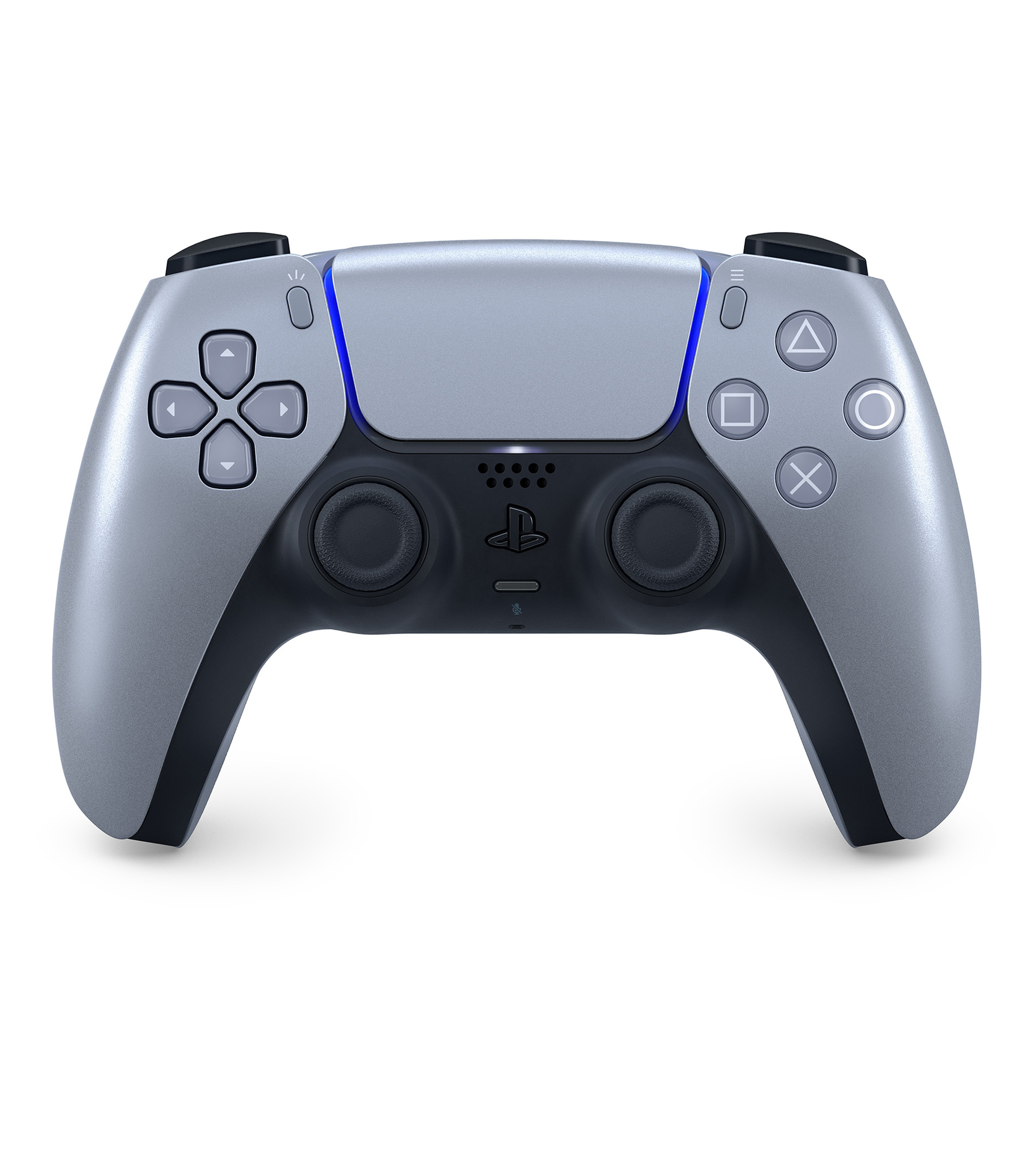 PlayStation Control inalámbrico PS5 DualSense, Sterling Silver - El ...