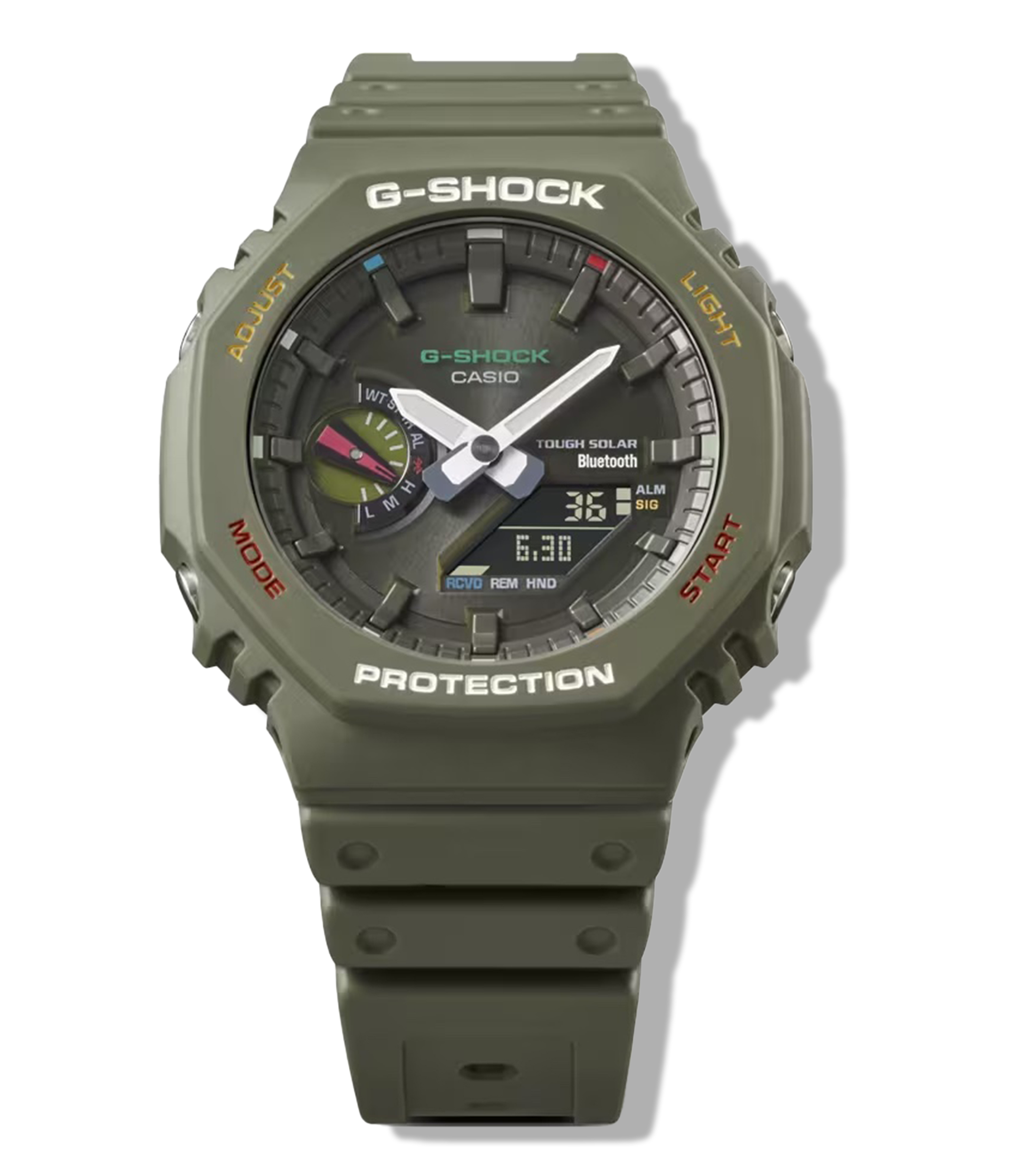 Casio: Reloj para Hombre G-Shock Multi Color Accents Casual, Verde | El ...
