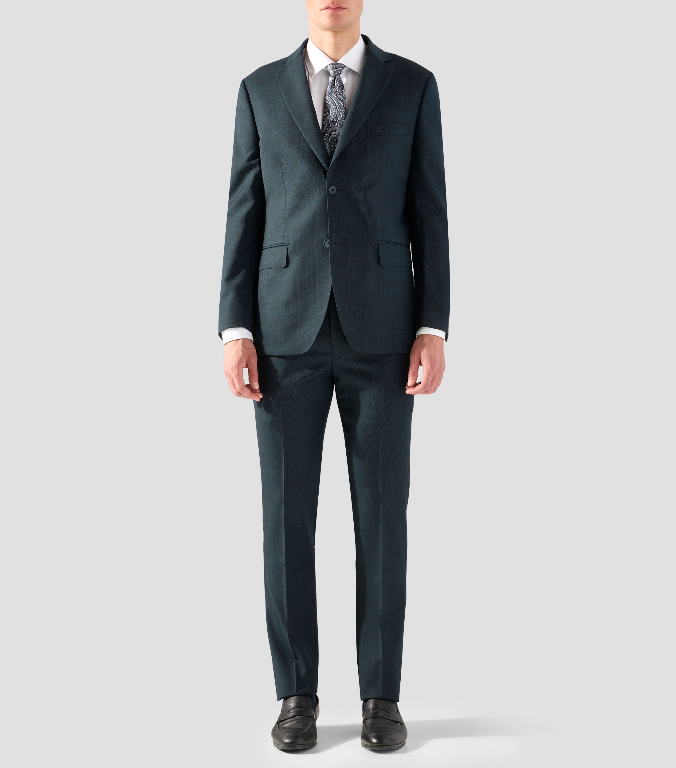 BUCCELLI Traje 2 piezas de corte slim cuadros Hombre |El Palacio de Hierro