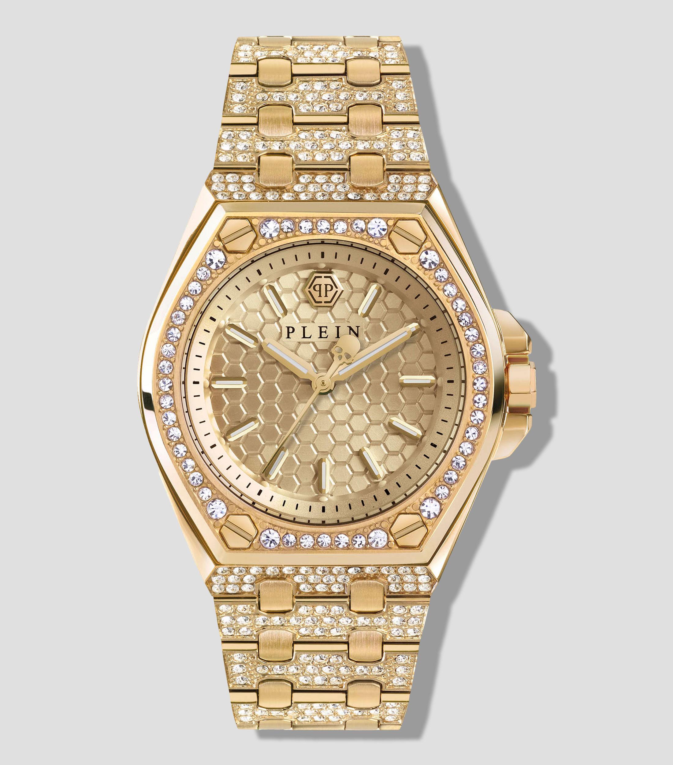 Philipp Plein Reloj para mujer Plein Extreme, casual dorado - El ...