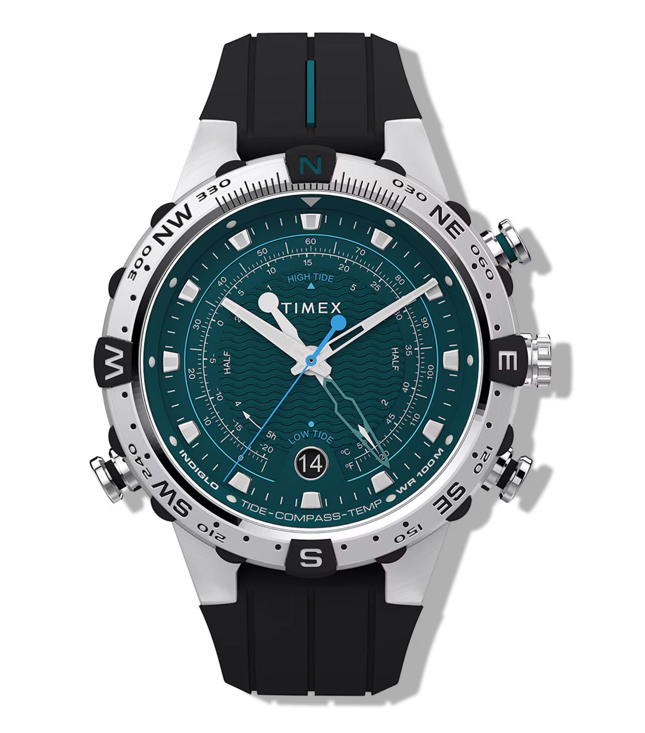 Timex Reloj para Hombre Expedition Tide Casual, Plateado - El Palacio ...