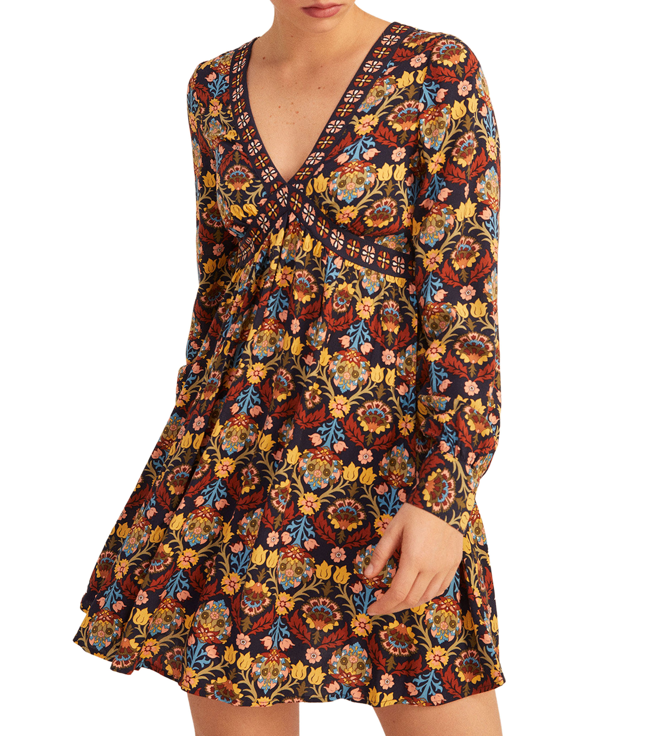 Springfield Vestido mini estampado Mujer - El Palacio de Hierro