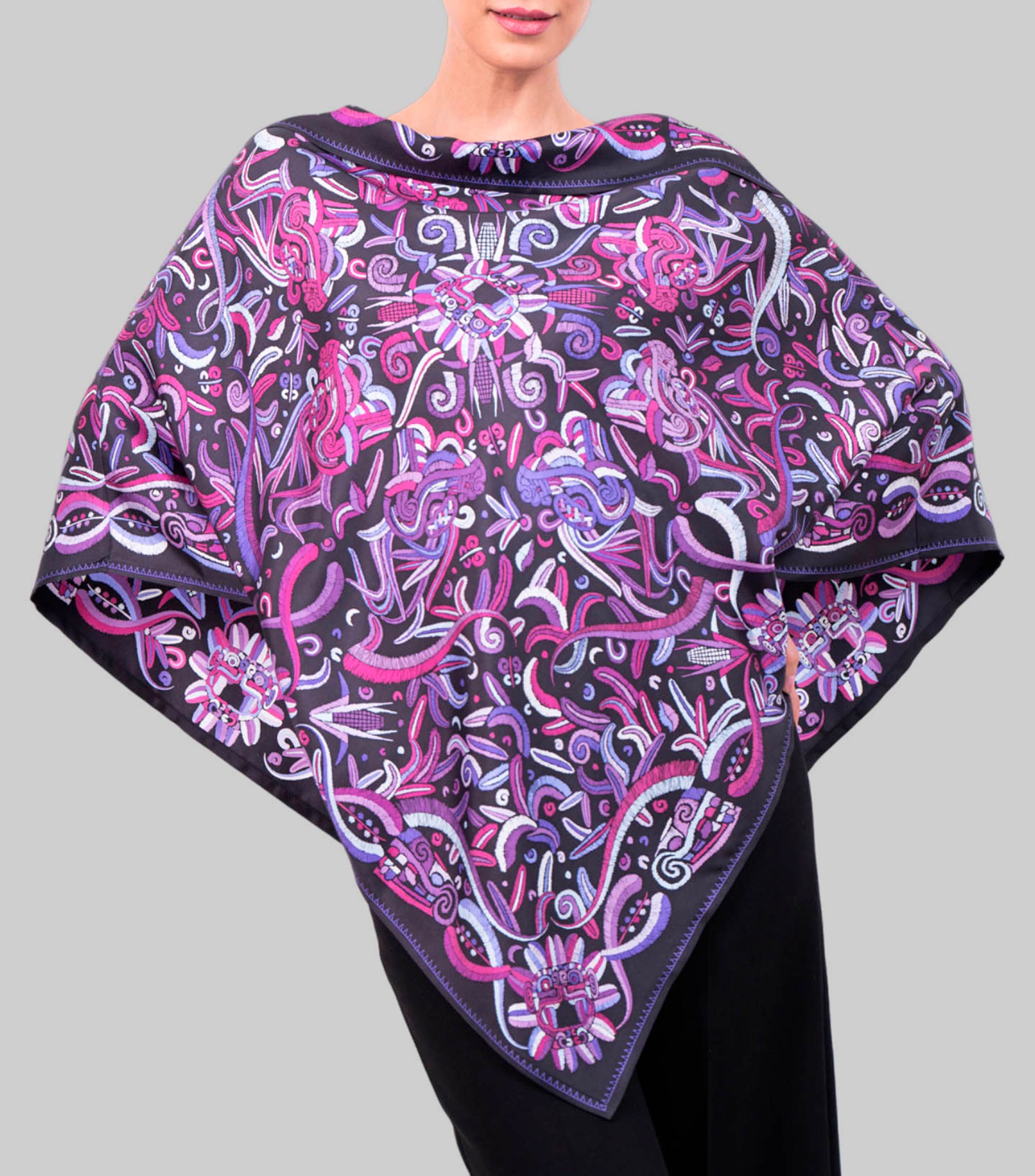 Pineda Covalin: Poncho Quetzalcóatl Mujer | El Palacio de Hierro