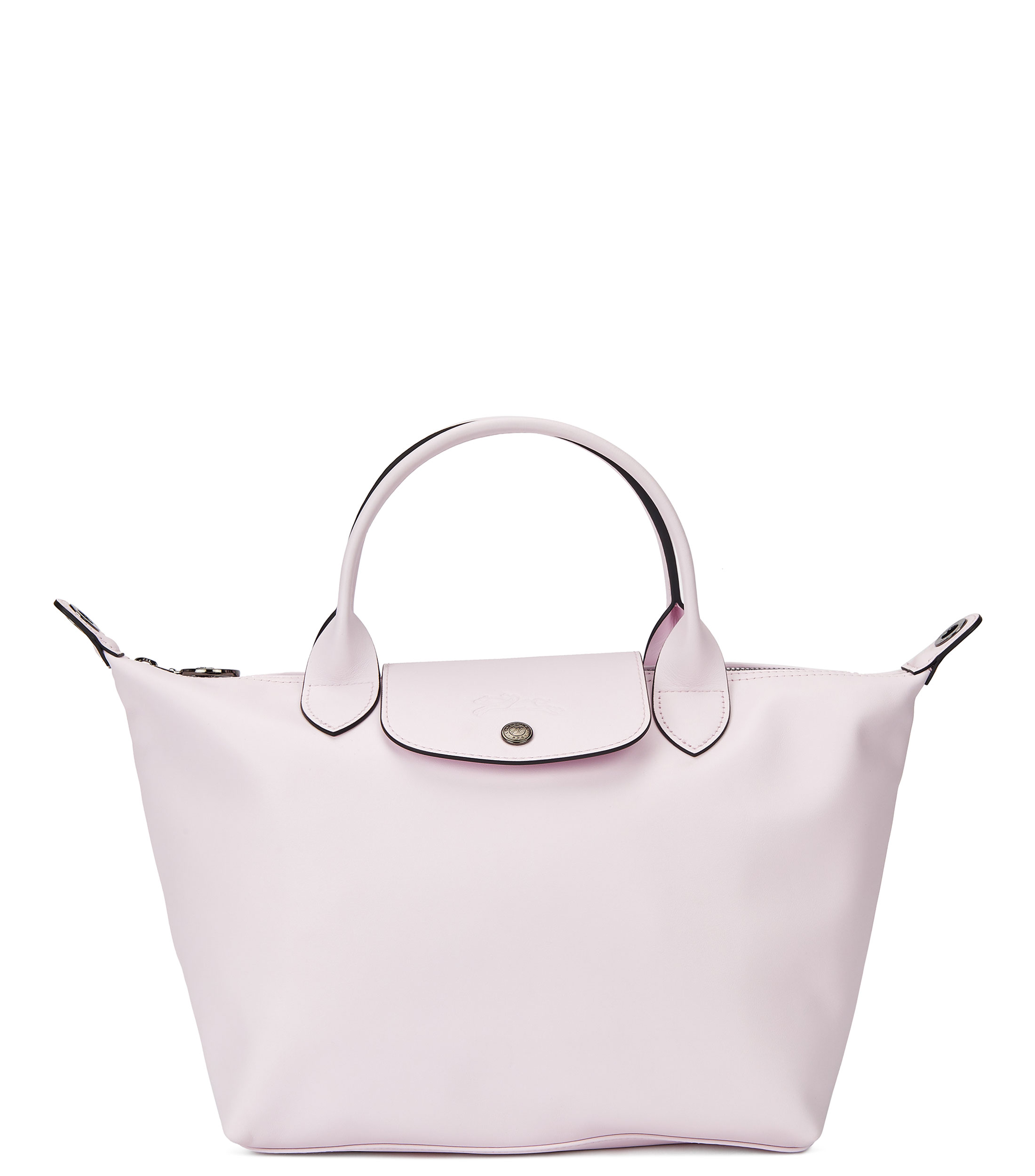 Longchamp: Bolso satchel en piel rosa Mujer | El Palacio de Hierro