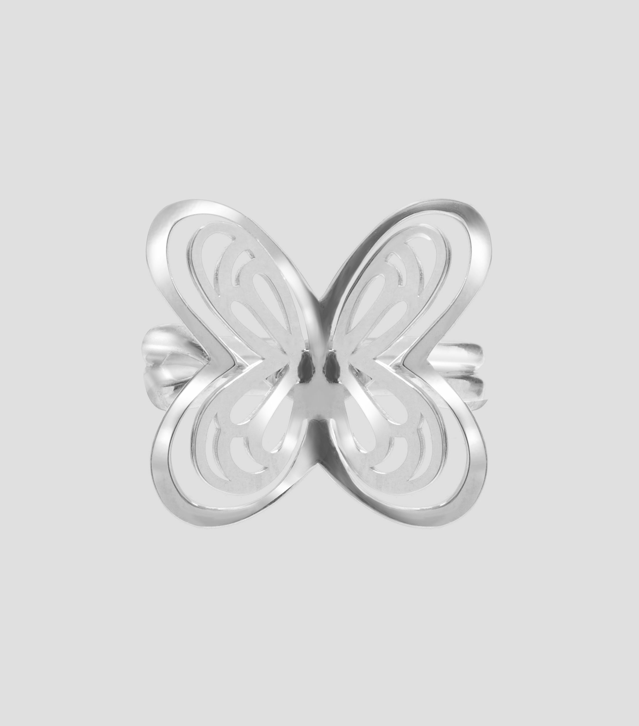 Tanya Moss Anillo Mariposa Voladora en plata Mujer - El Palacio de Hierro