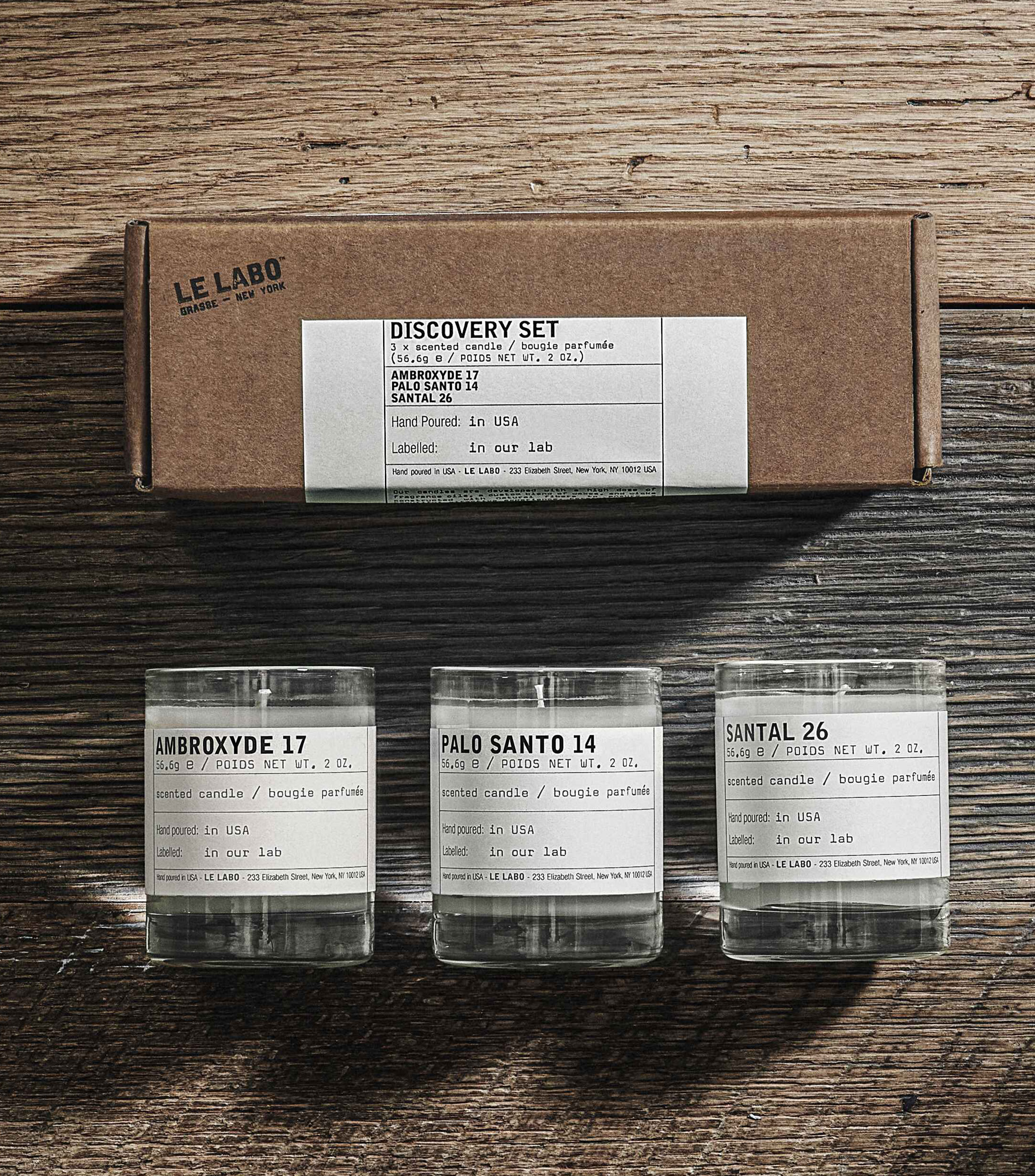 Le Labo Set 3 Velas Aromáticas Discovery |El Palacio de Hierro