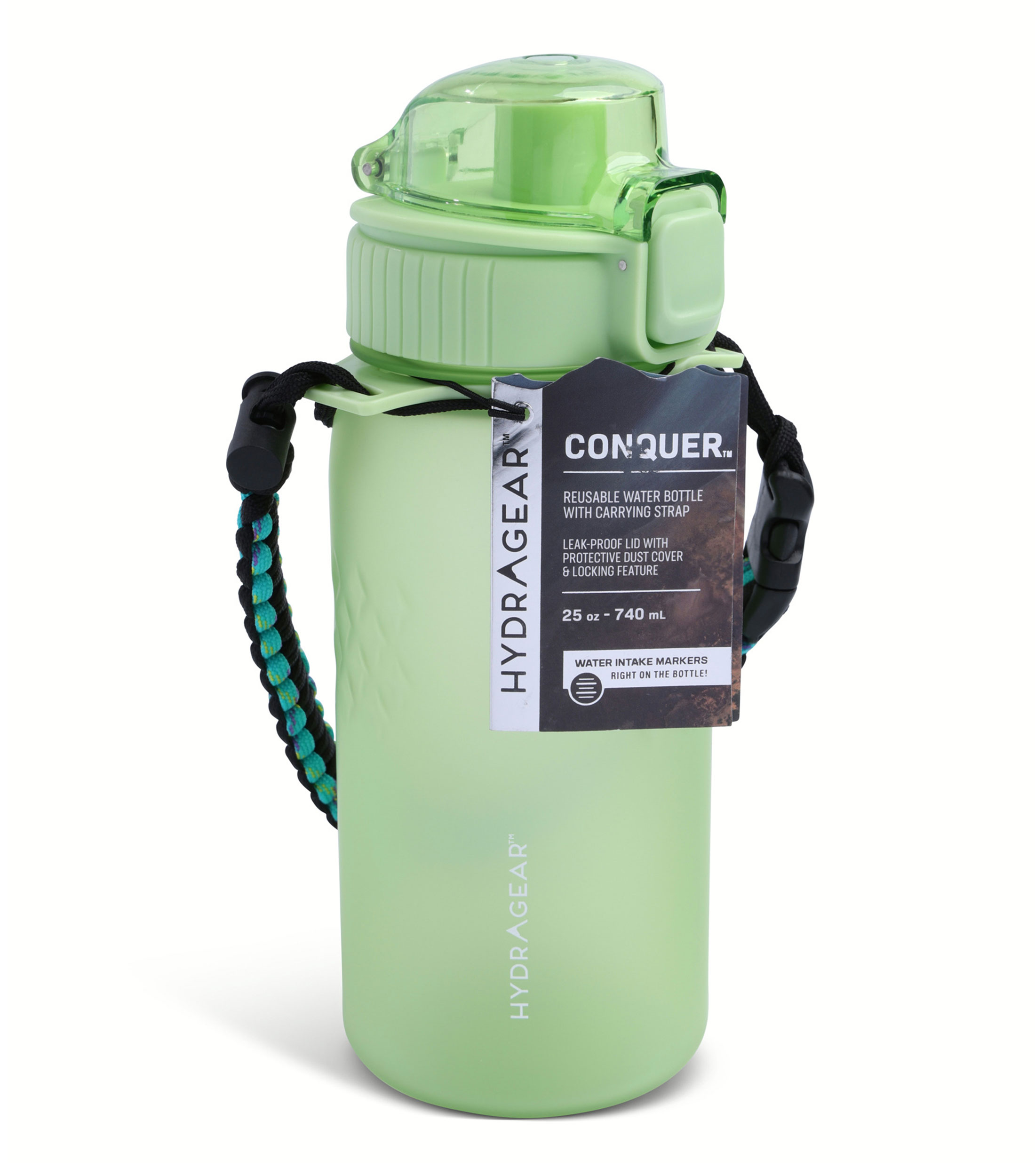 Hydragear: Botella Conquer Verde, 740 ml | El Palacio de Hierro