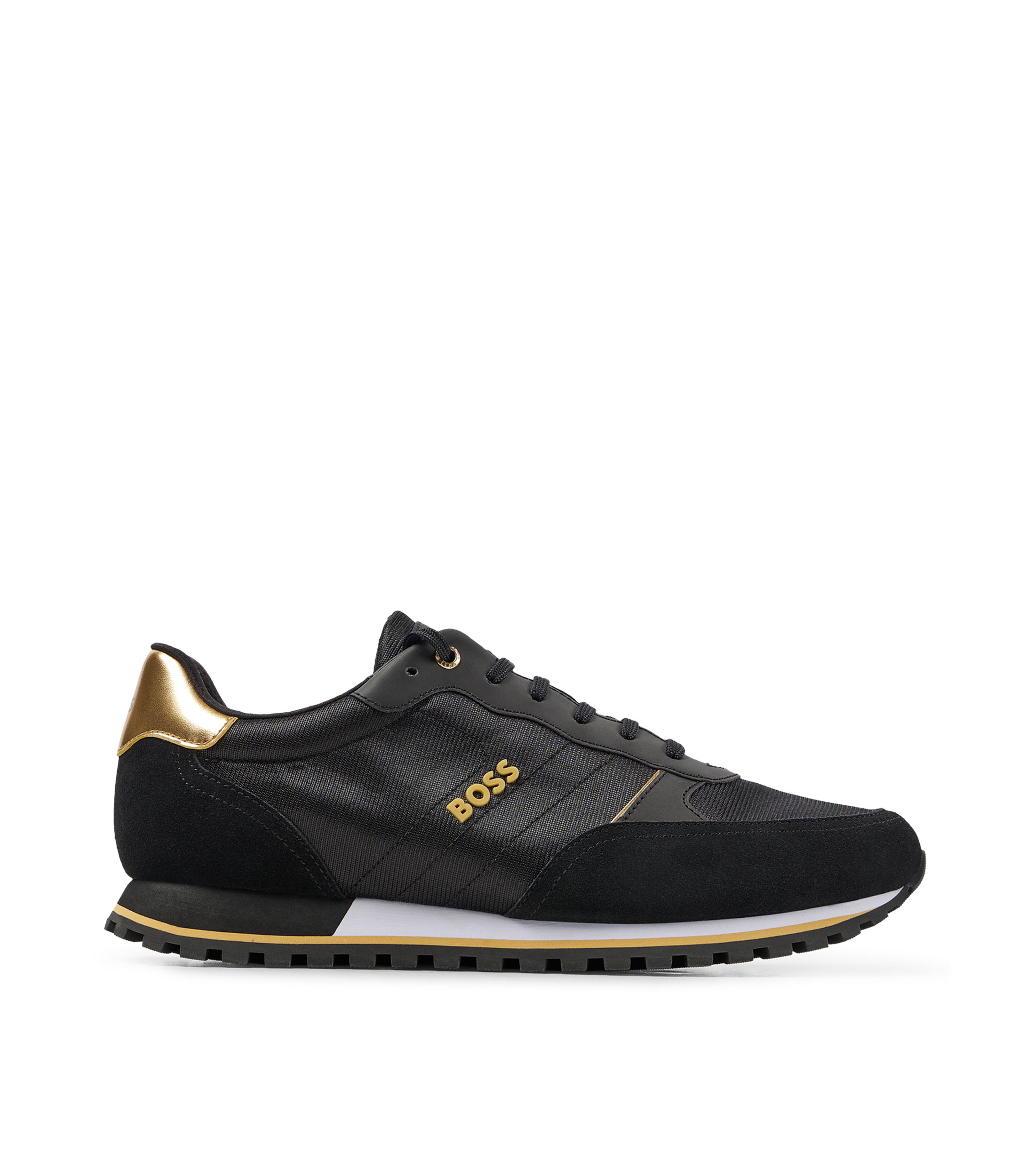Boss: Tenis Boss de estilo running con logo a relieve Hombre | El ...