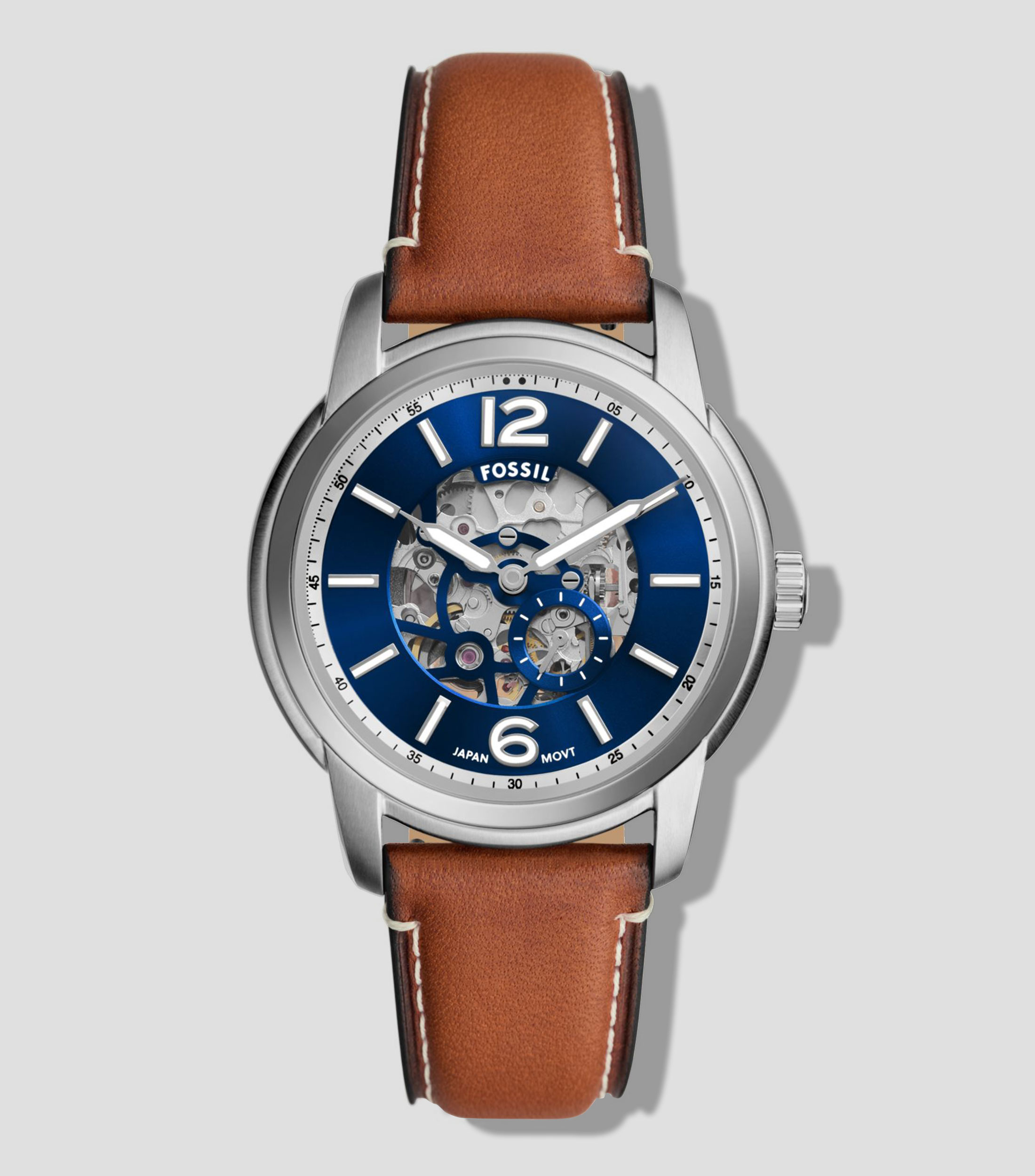 Fossil: Reloj para Hombre Fossil Heritage casual Azul, plateado | El ...
