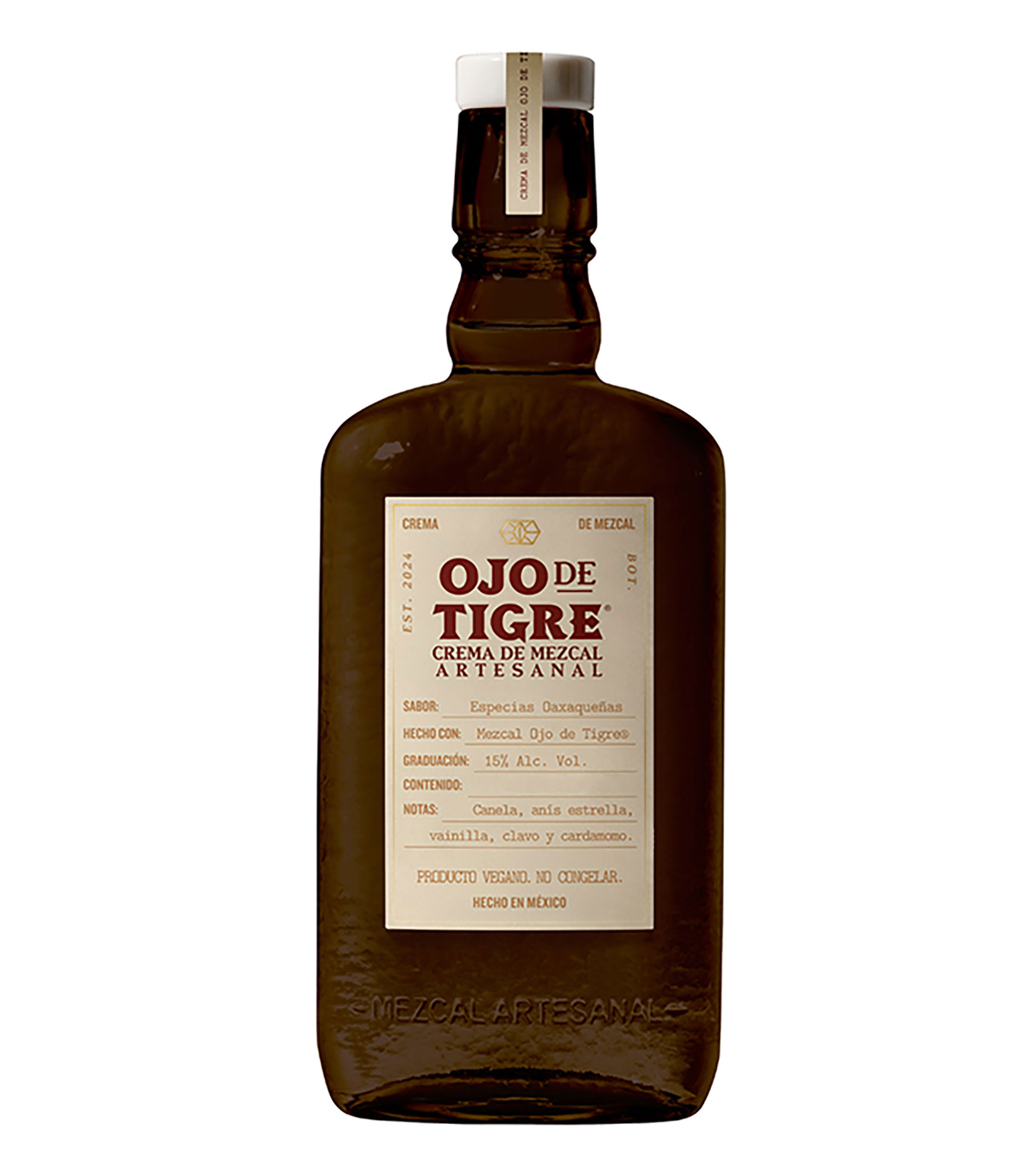 Ojo de Tigre Crema de Mezcal Artesanal Ojo de Tigre, 700 ml |El Palacio ...