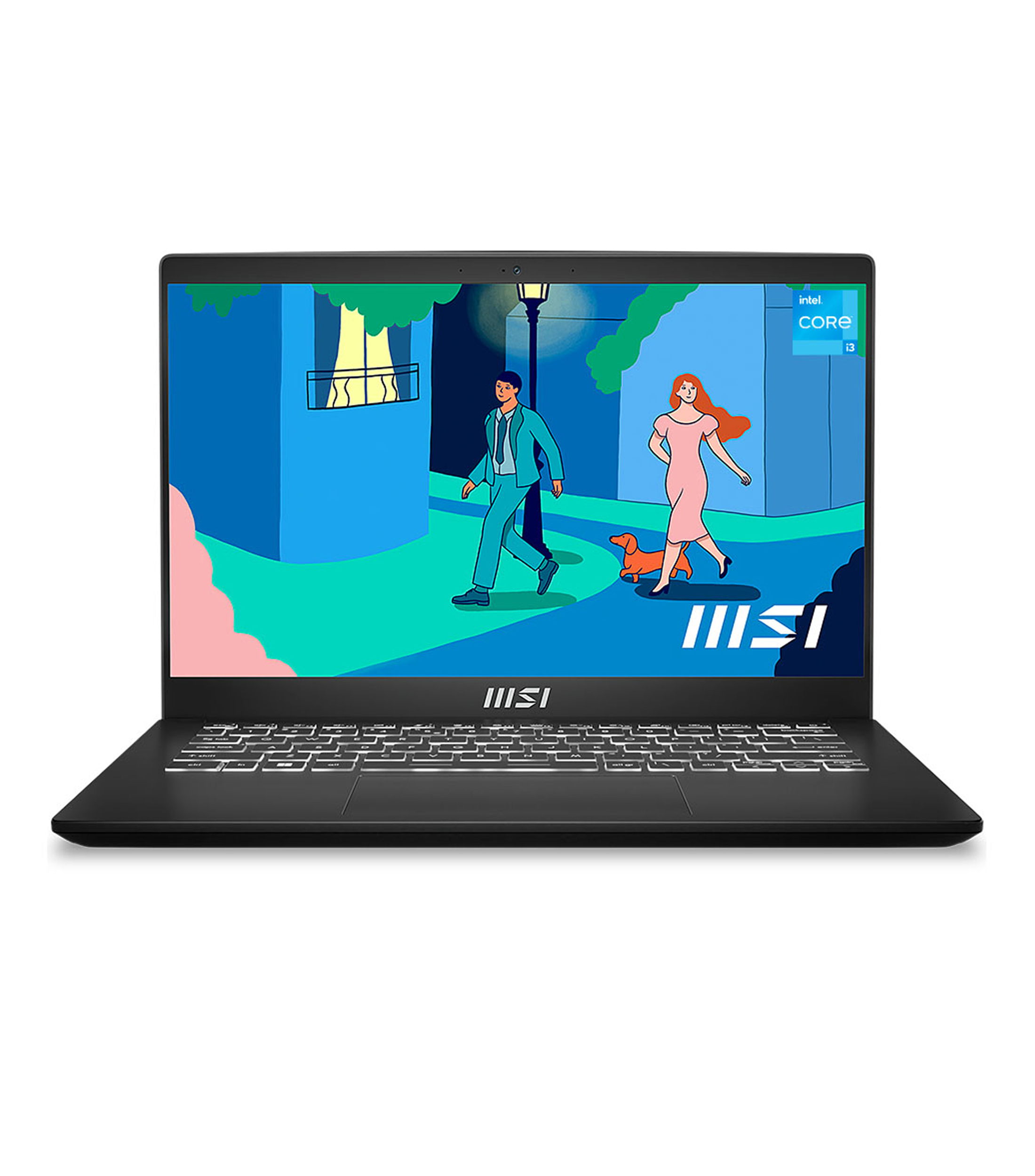 MSI Laptop Thin & Light MODERN, 14", Intel Core i3 1215U Intel UHD, 8 ...
