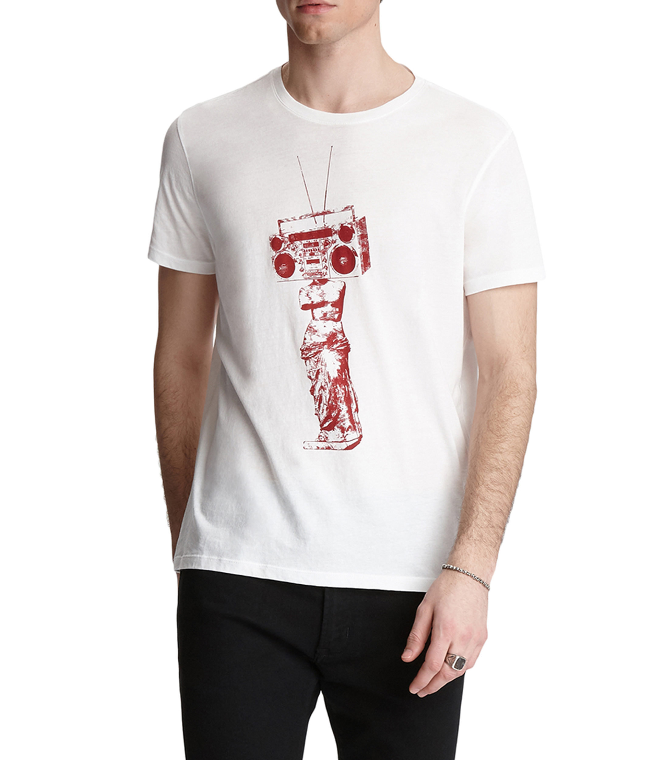 John Varvatos Playera con estampado Hombre