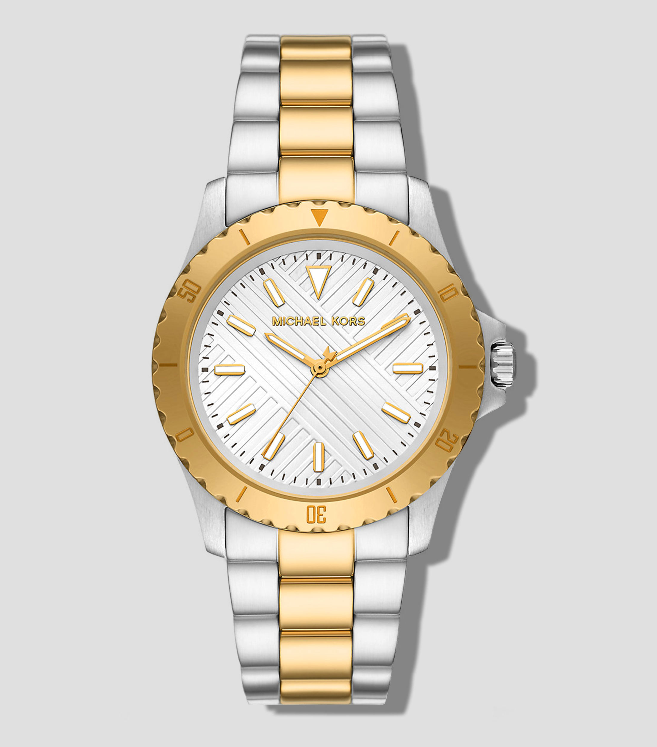 Michael Kors Reloj para Hombre Everest Casual Plateado, Dorado - El ...