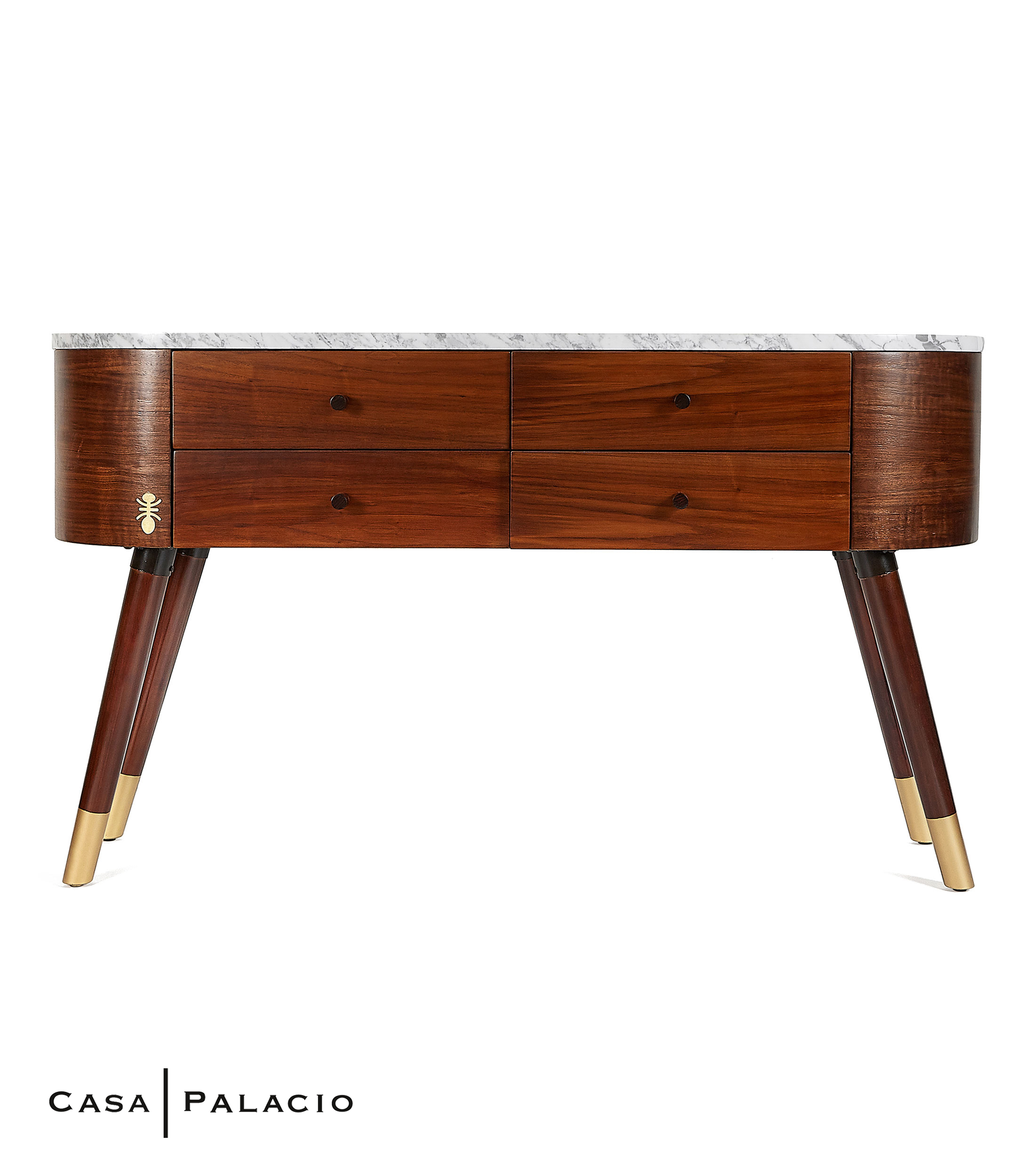 The MAAD Collection Cómoda Beverly en madera de nogal - El Palacio de ...