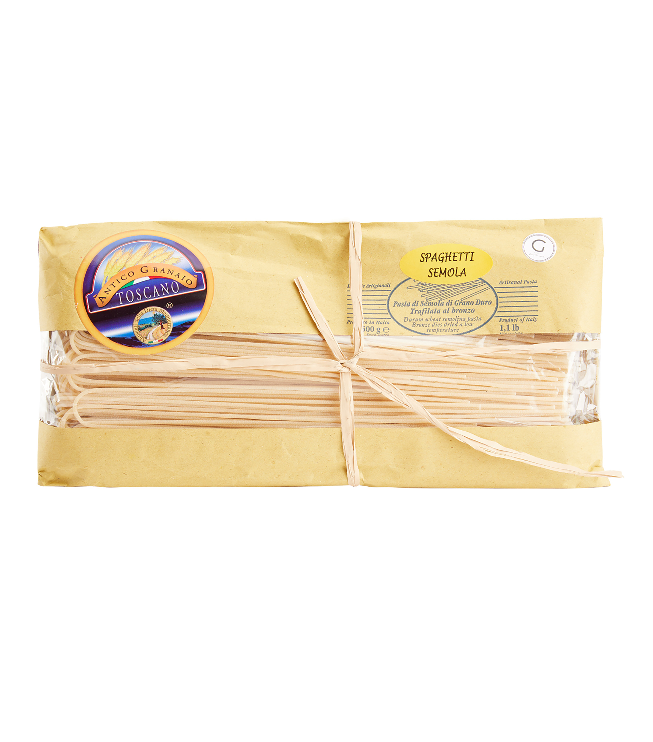 Antico Granaio Pasta Spaghetti, 500 g - El Palacio de Hierro