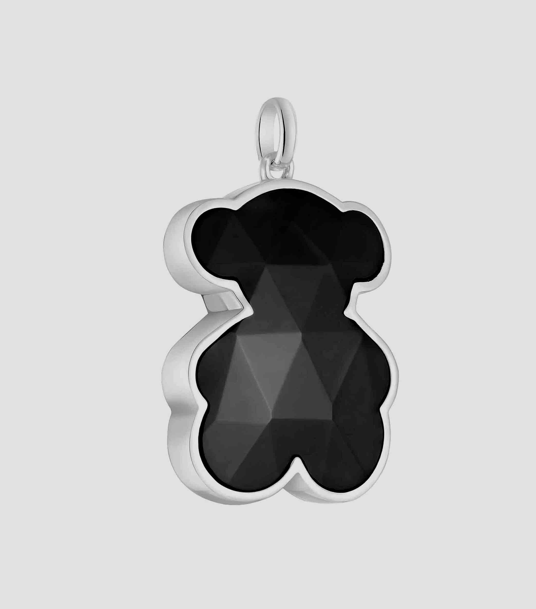 Tous Dije en plata de oso con ónix Mujer |El Palacio de Hierro