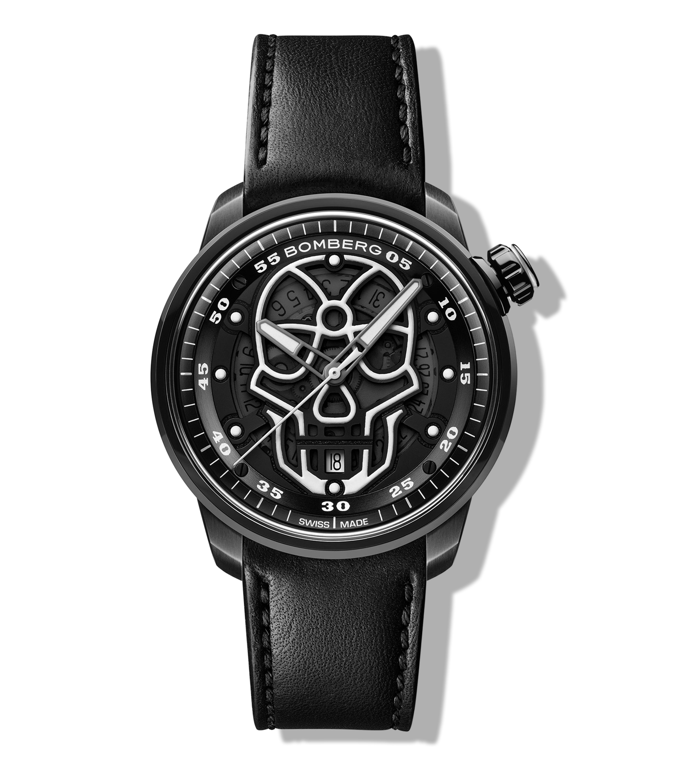 BOMBERG Reloj BB-01 Automatic Skull Hombre - El Palacio de Hierro