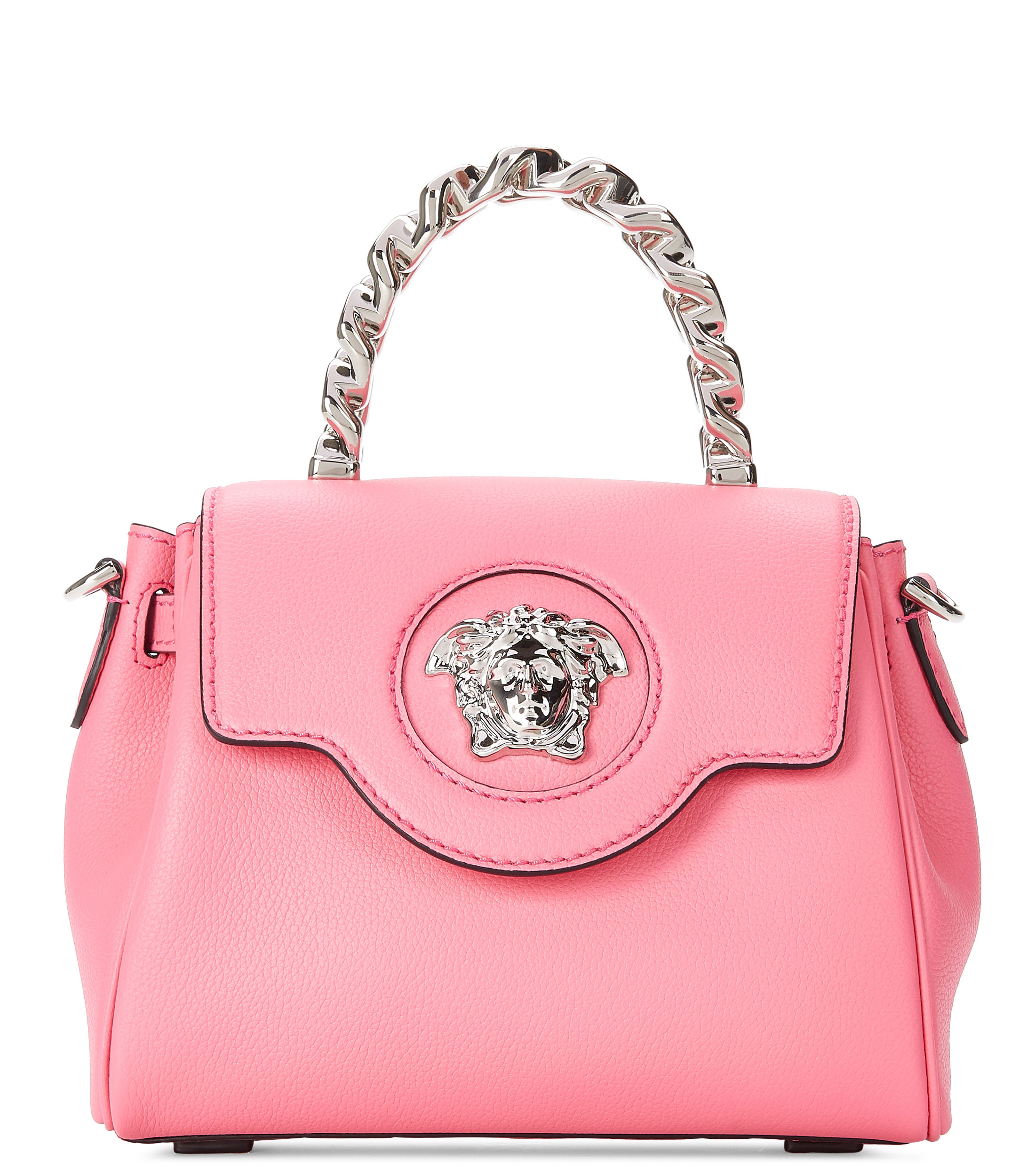 Versace: Bolso Satchel en Piel Mujer | El Palacio de Hierro