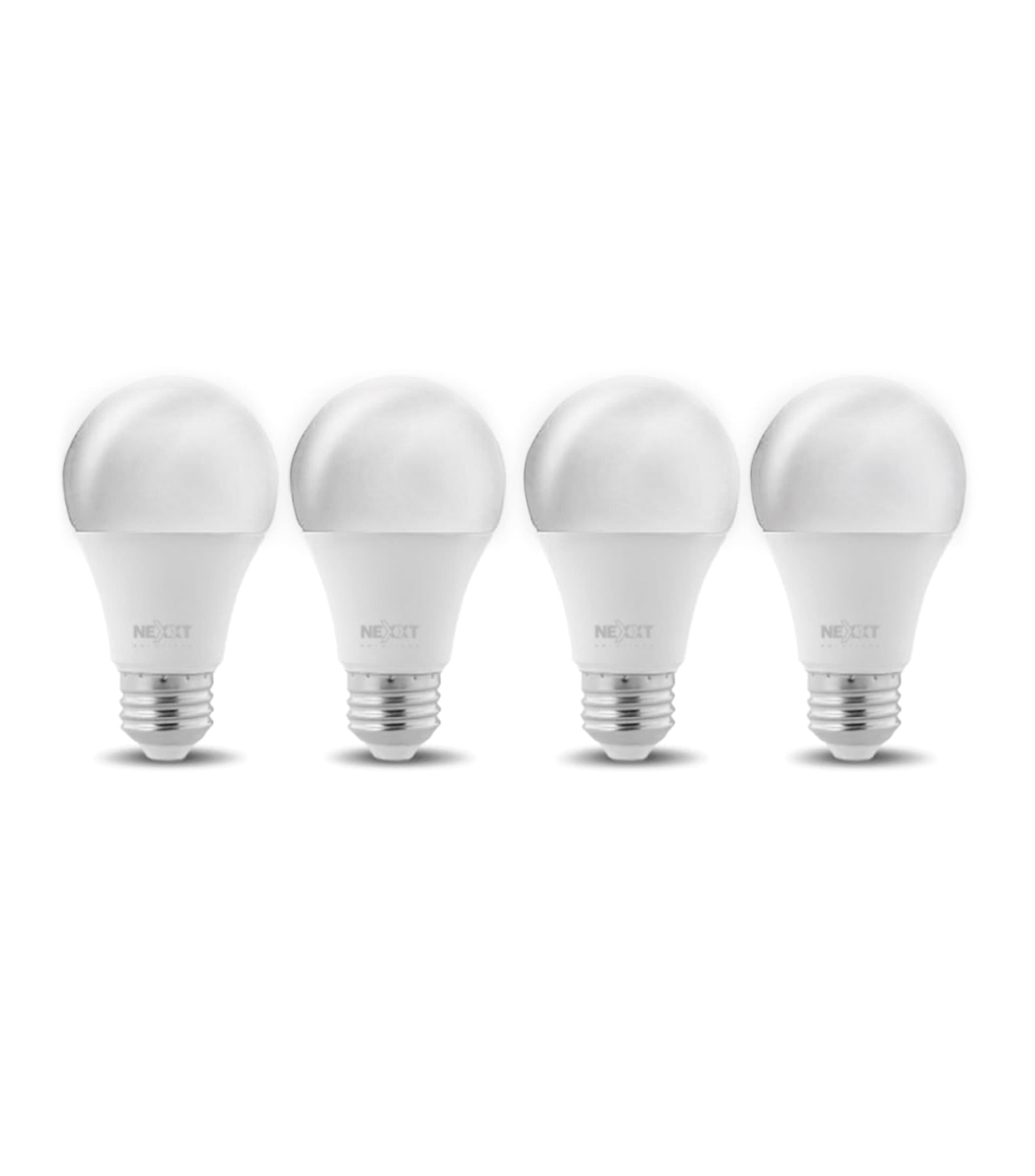Nexxt Solutions Set 4 Focos Inteligentes Smart A19 RGB, 110 V - El ...