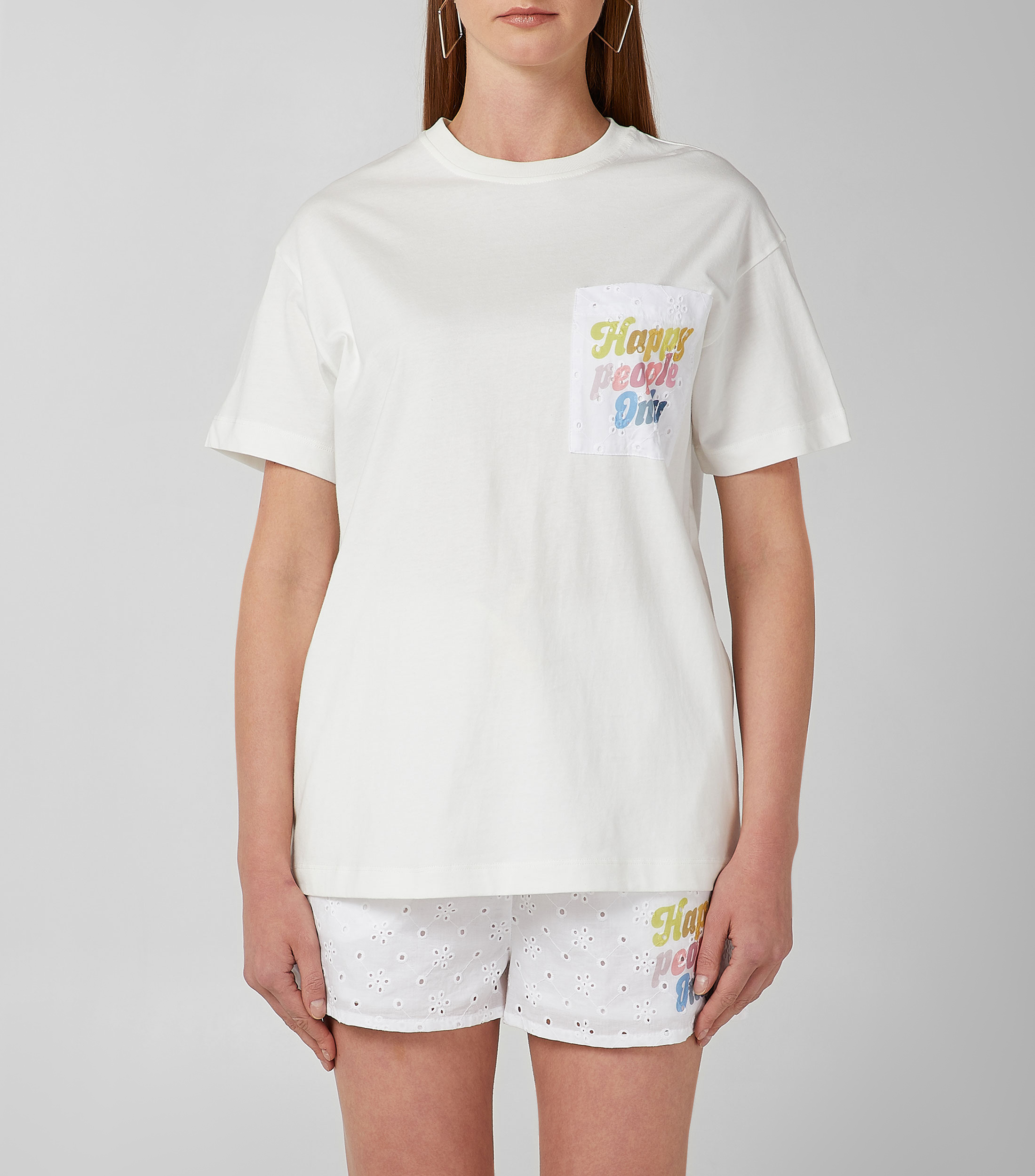 Joshua Sanders: Playera Cuello Redondo Manga Corta Mujer | El Palacio ...