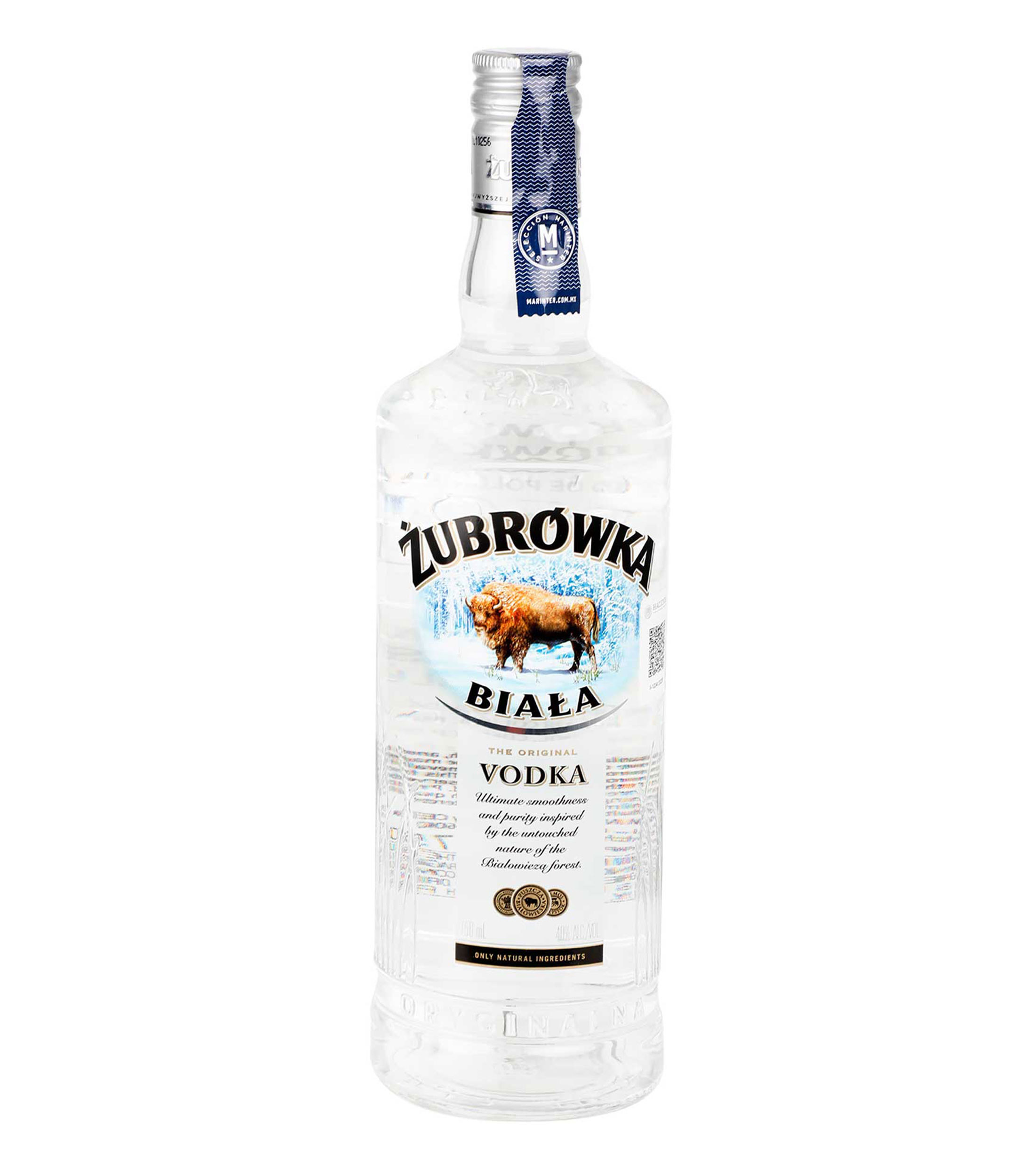Zubrowka Biala Vodka Zubrowka Biala, 750 ml - El Palacio de Hierro