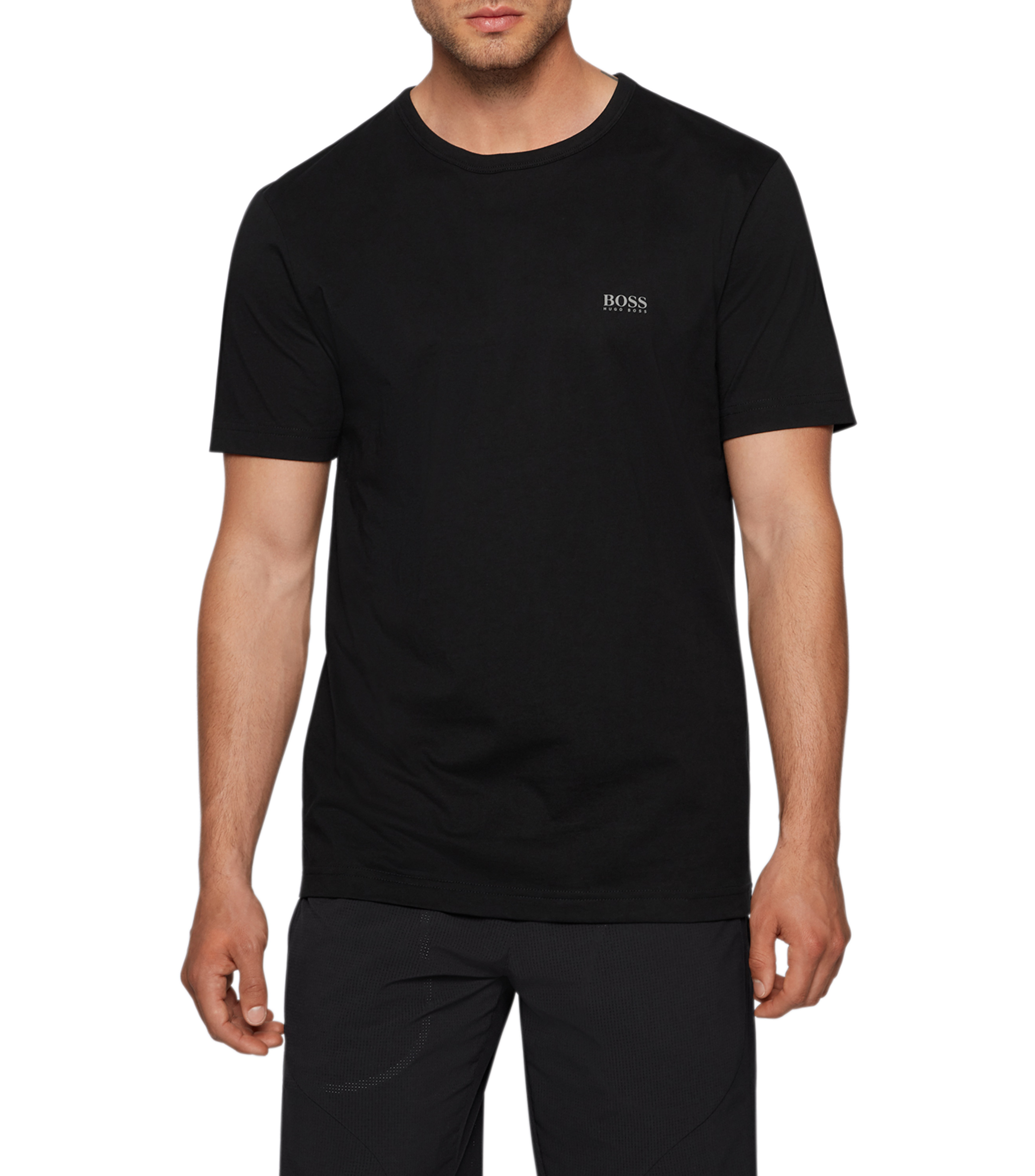Boss Playera BOSS regular fit con detalle en contraste Hombre - El ...