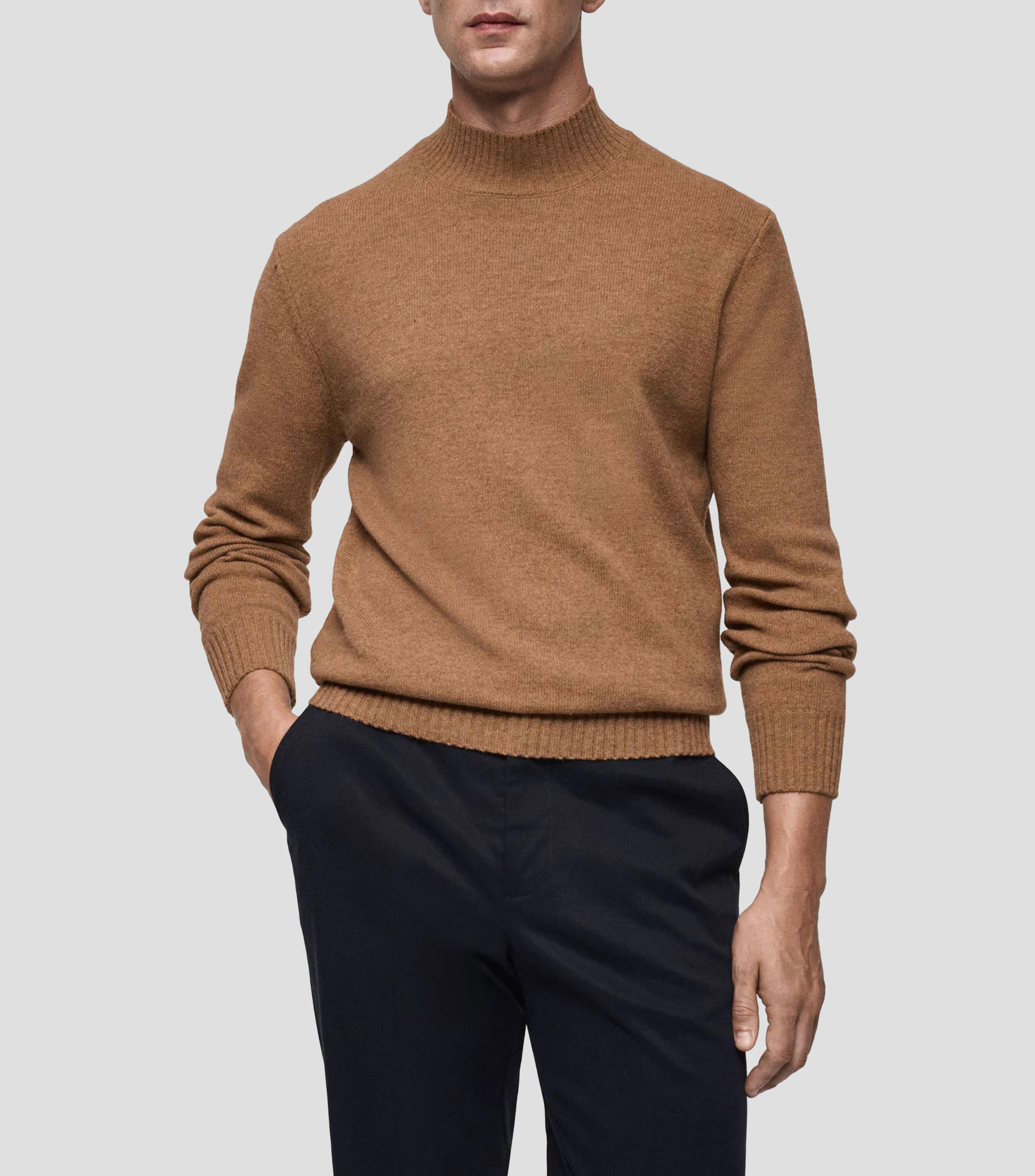 Mango Suéter cuello perkins Hombre |El Palacio de Hierro