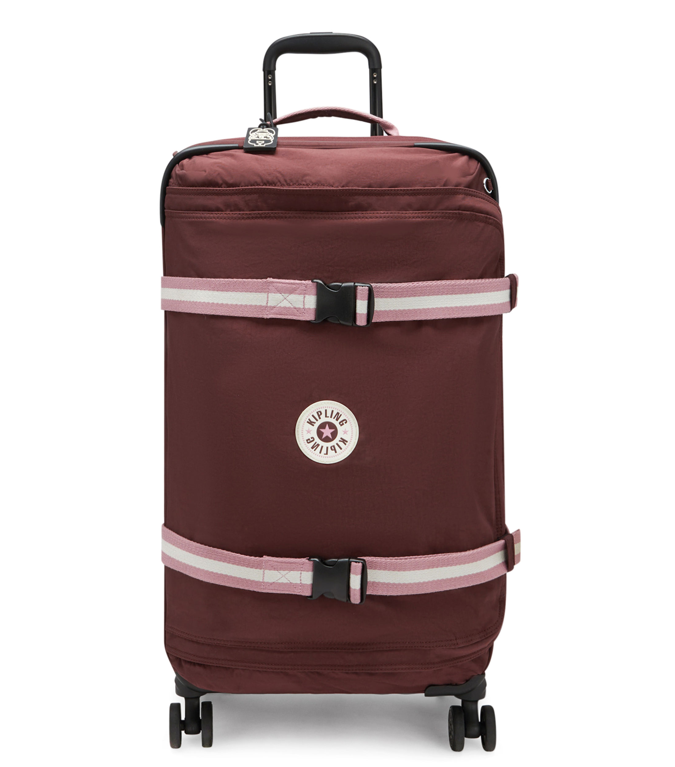 Kipling Maleta de Viaje Mediana Spontaneous Mahogany - El Palacio de Hierro