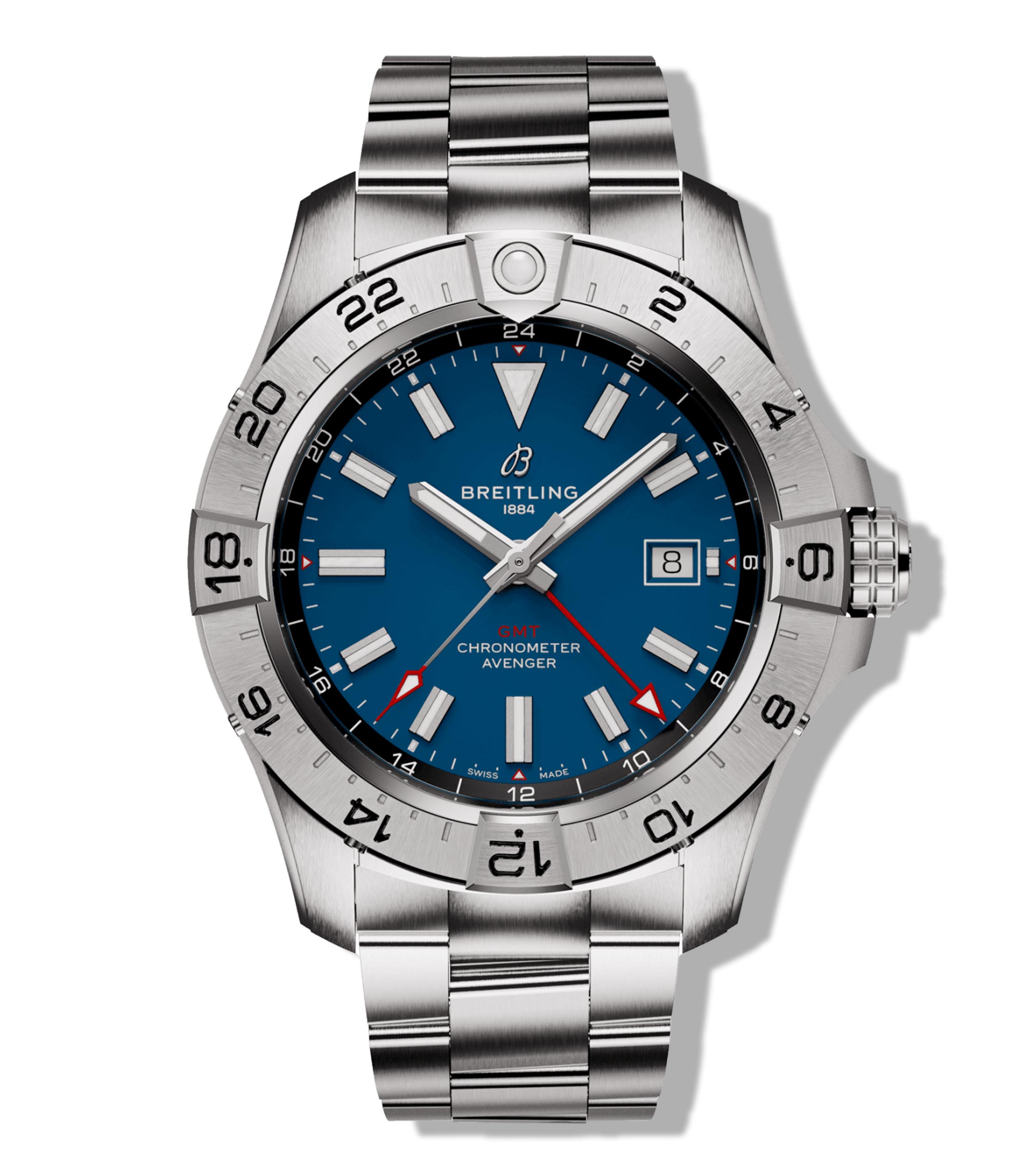 Breitling Reloj para Hombre Avenger Deportivo, Gris - El Palacio de Hierro