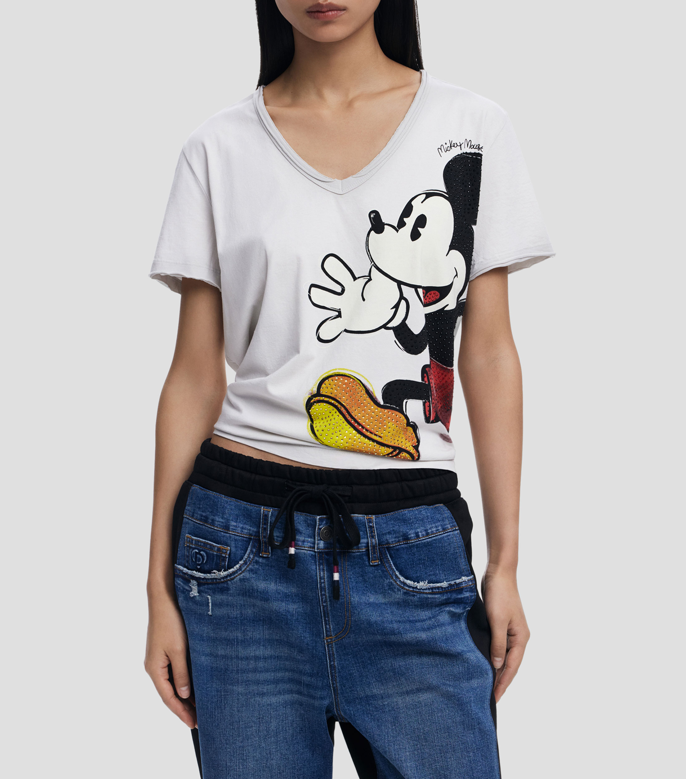 Desigual Playera Mickey Mouse Mujer |El Palacio de Hierro