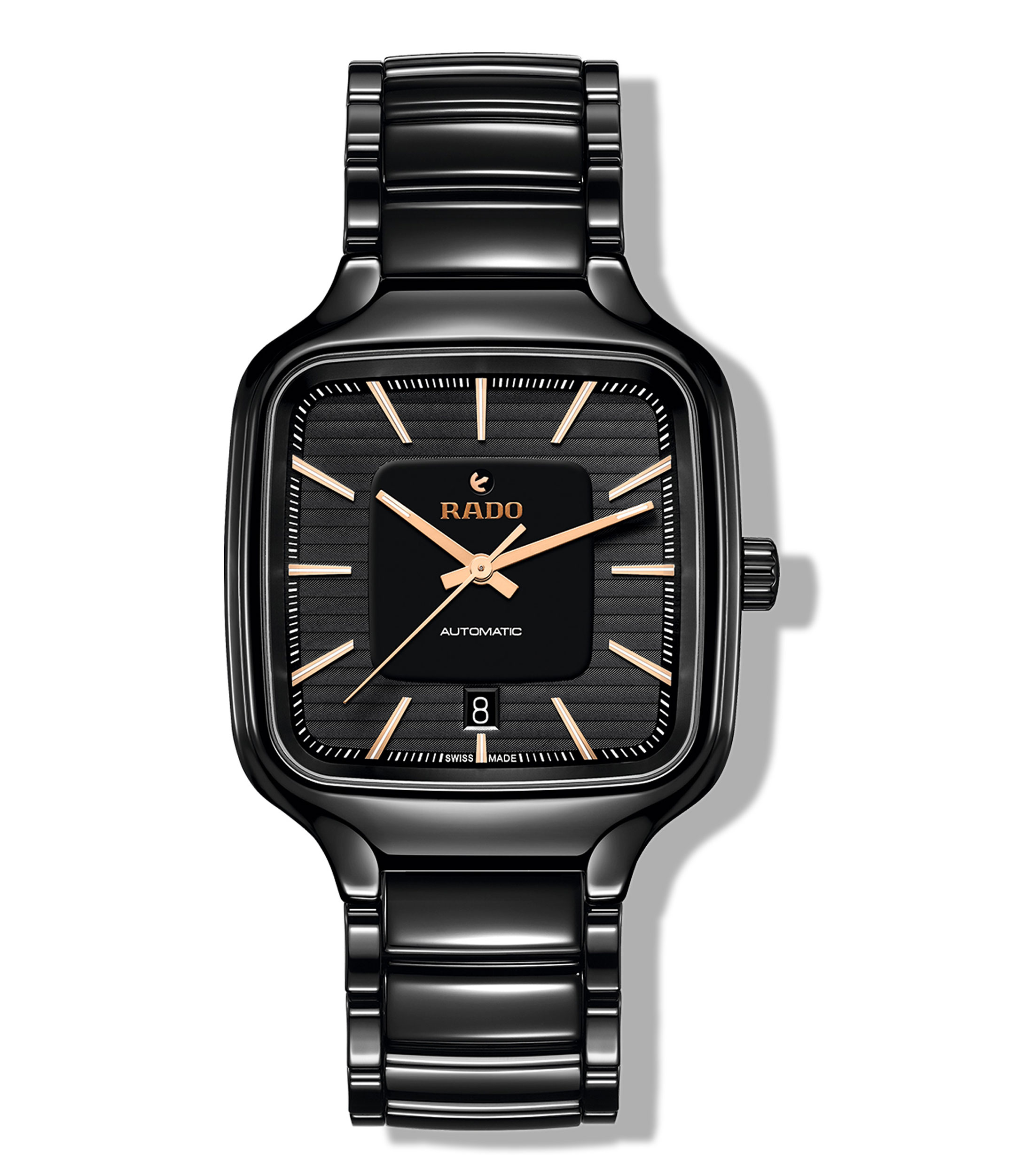 Rado Reloj para hombre True Square De vestir Negro - El Palacio de Hierro