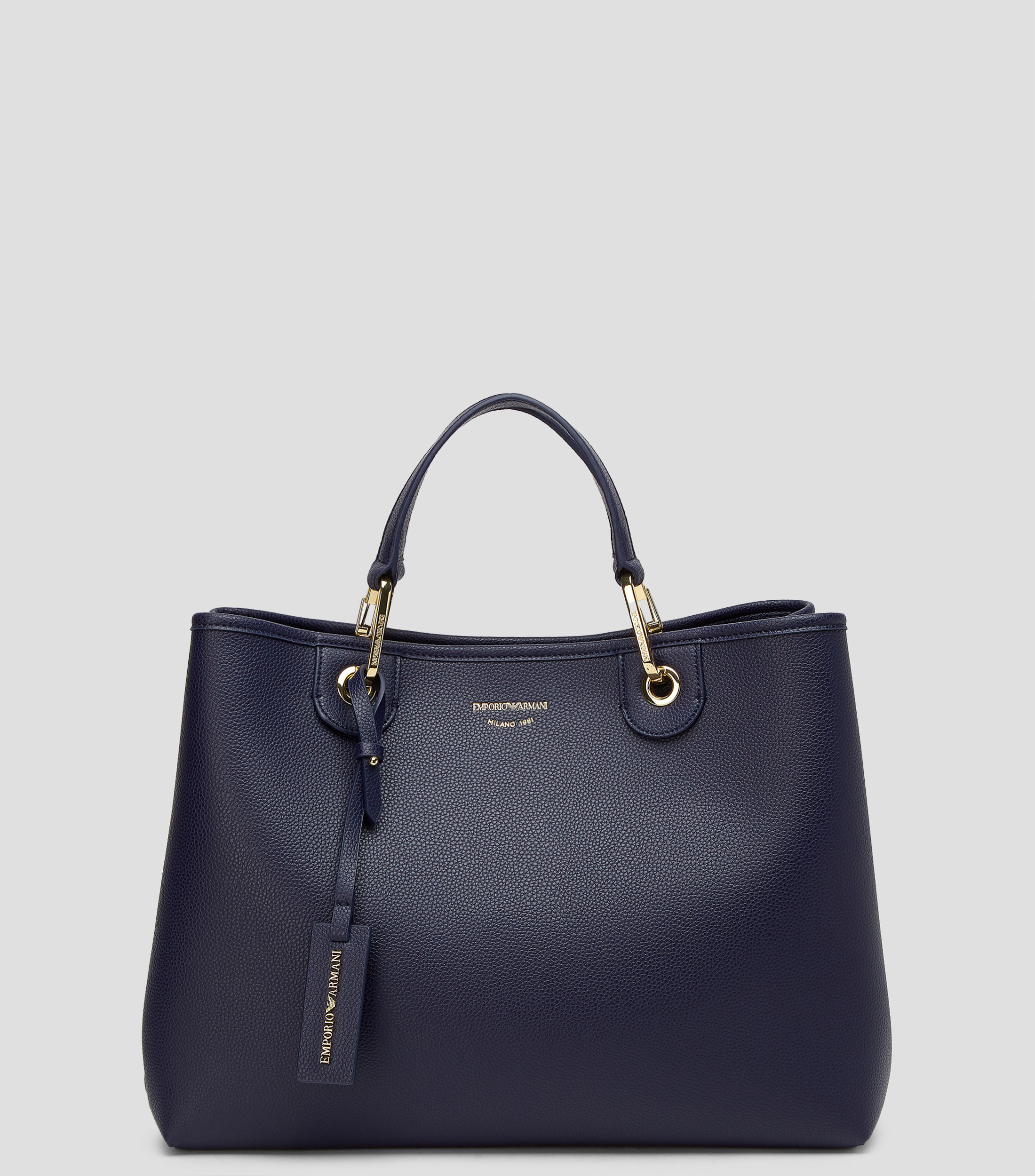 Emporio Armani: Bolsa tote granulada Mujer | El Palacio de Hierro