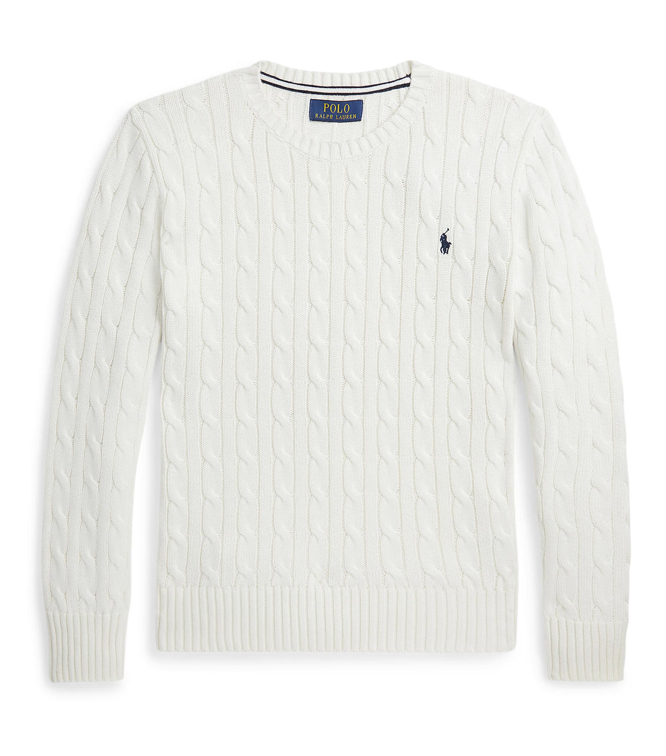 Polo Ralph Lauren Suéter de algodón con punto trenzado Niño - El ...