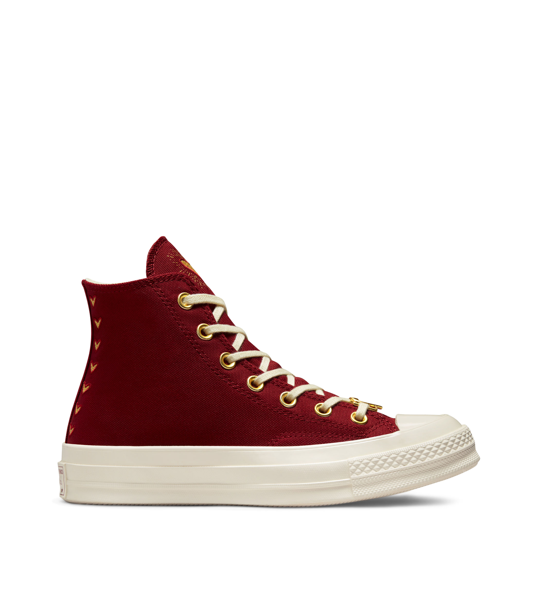 Converse: Tenis casuales estilo bota Chuck 70 rojos Mujer | El Palacio ...