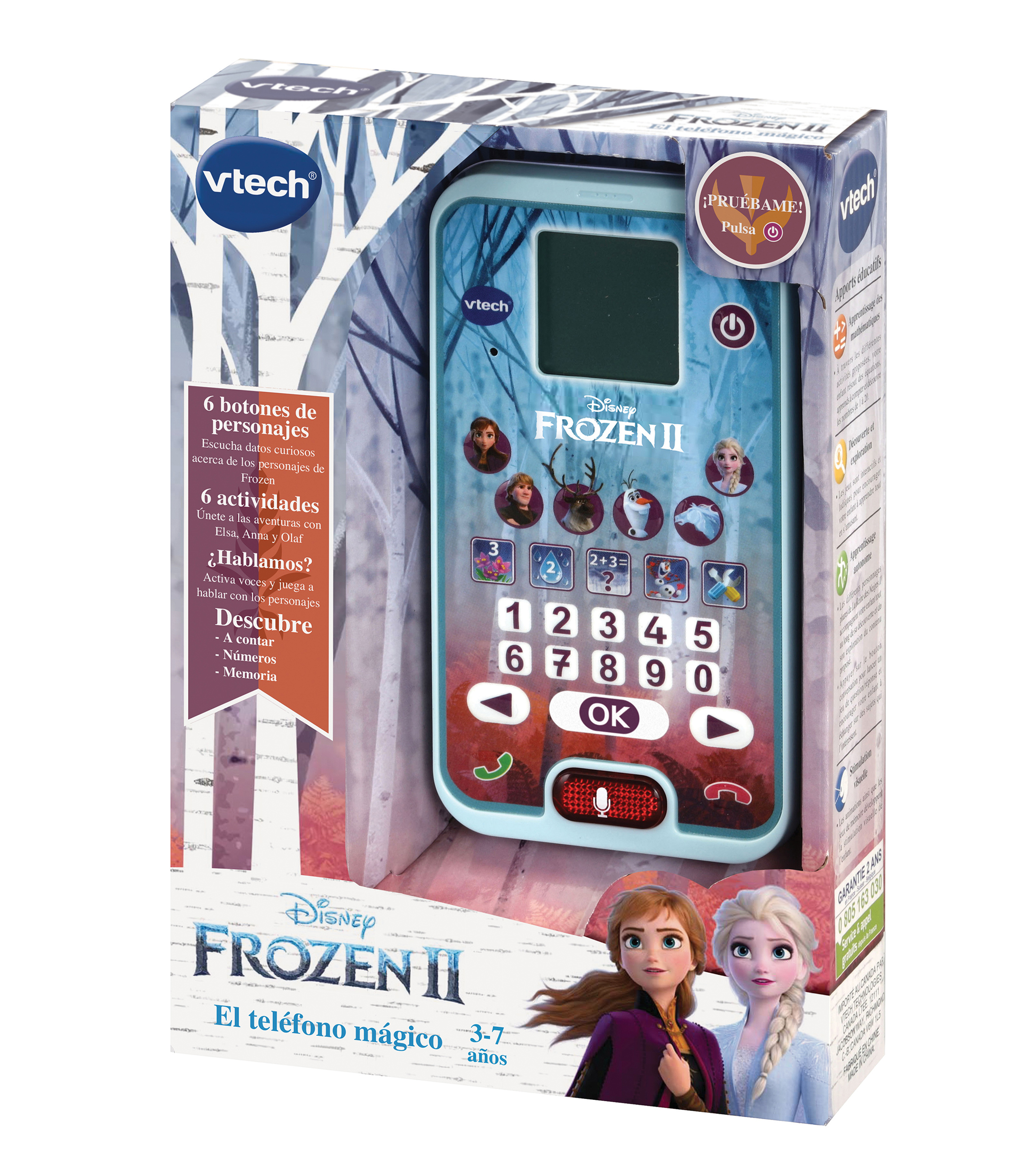 VTech Frozen II: El teléfono mágico de Elsa y Anna - El Palacio de Hierro