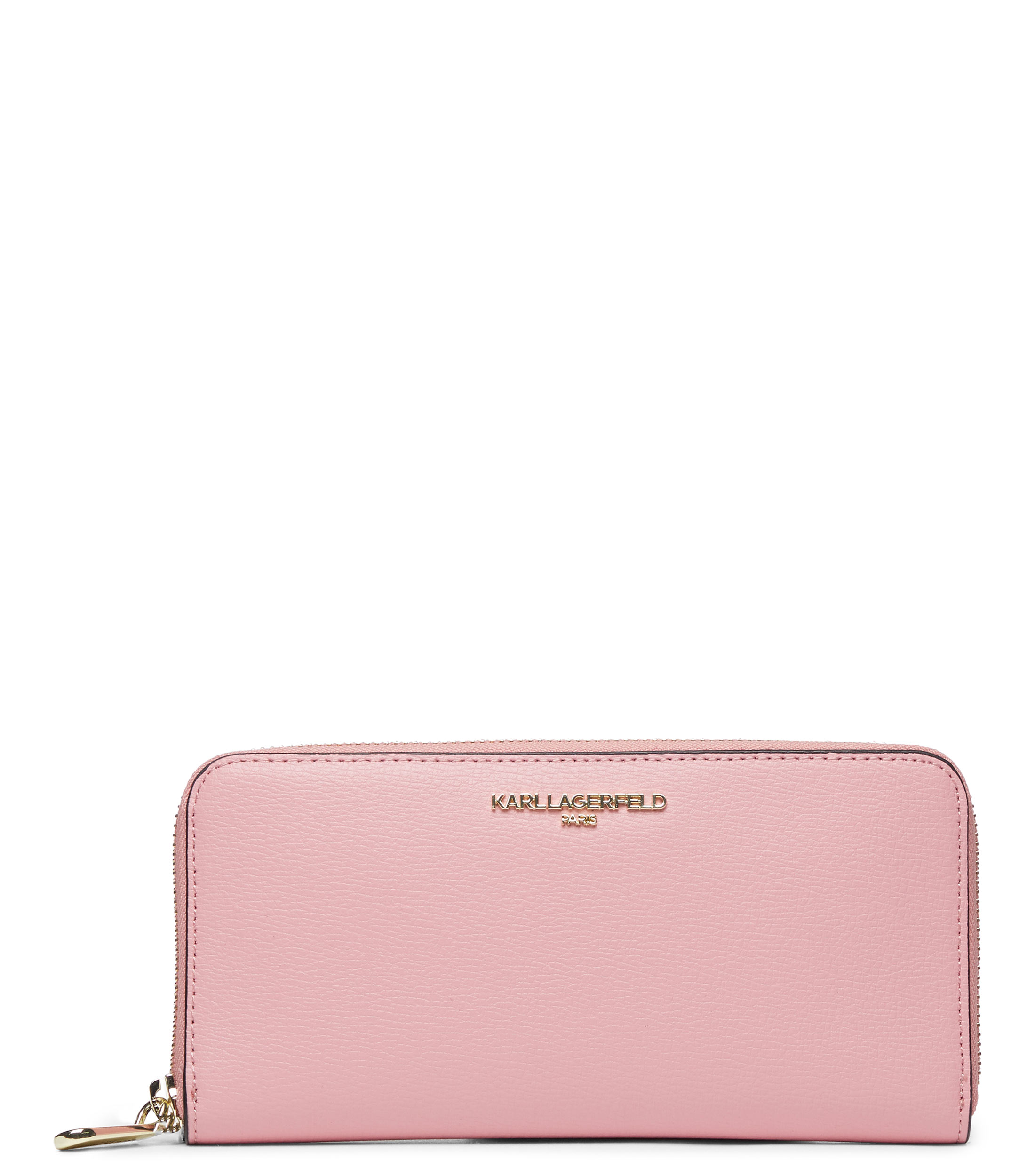 Karl Lagerfeld: Cartera rosa en piel Continental Mujer | El Palacio de ...