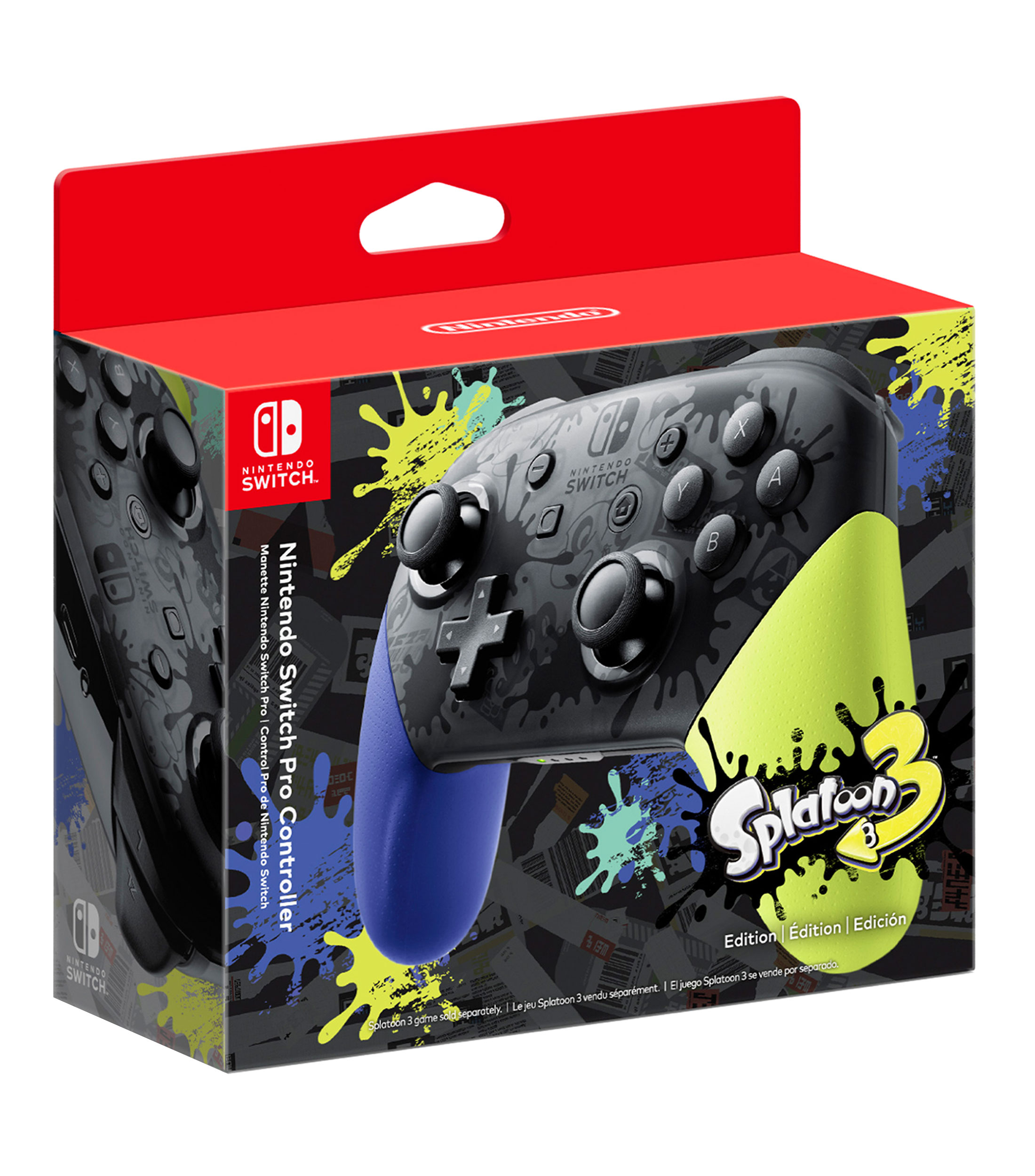 Nintendo Control Pro de Nintendo Switch Splatoon 3 - El Palacio de Hierro